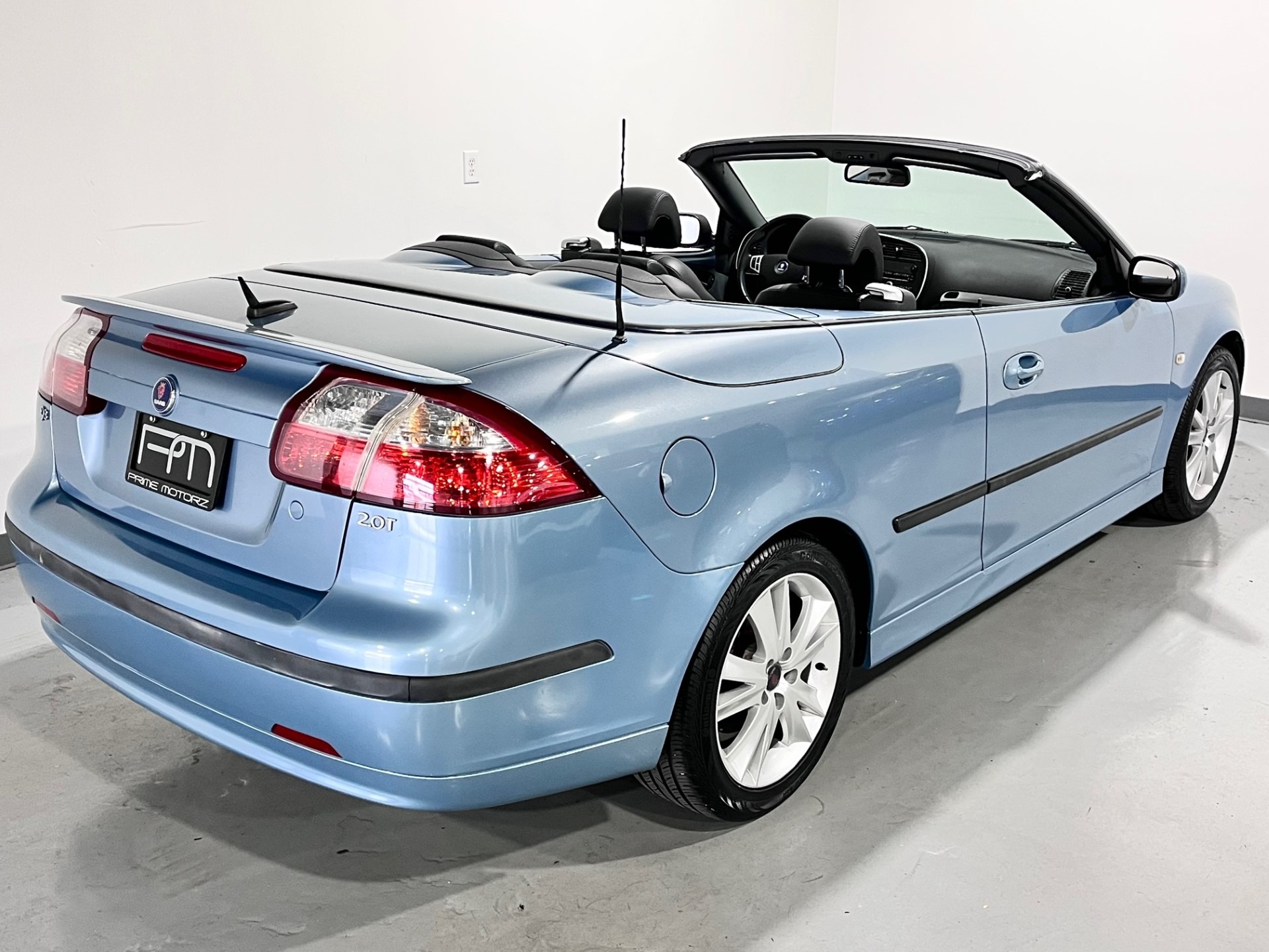 Used 2007 Ice Blue Metallic Saab 9-3 2.0T CONVERTIBLE Anniversary ...