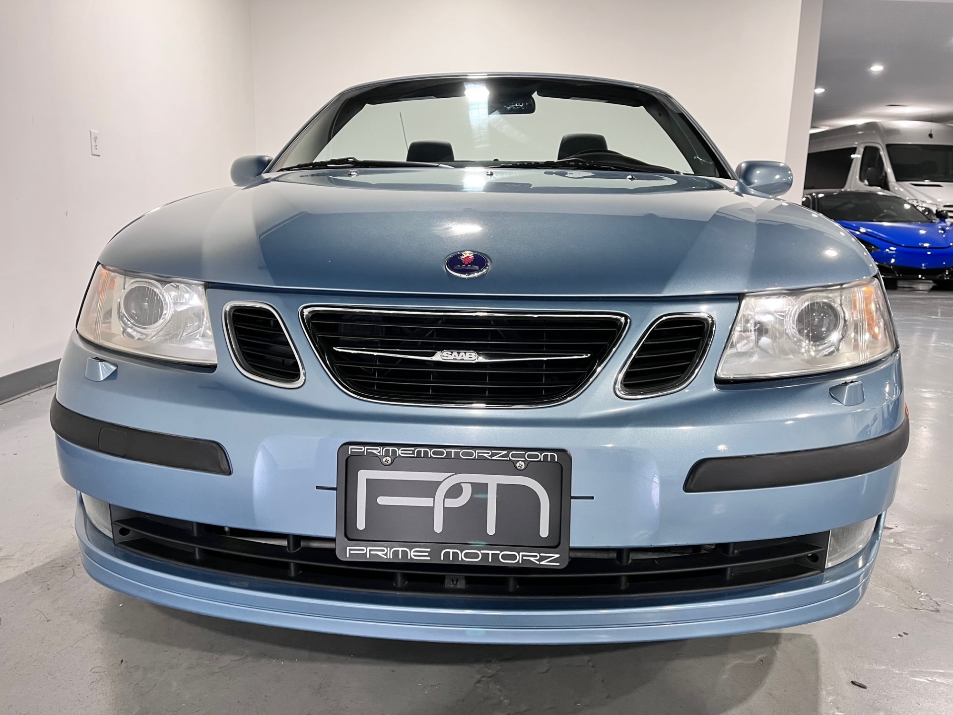 Used 2007 Ice Blue Metallic Saab 9-3 2.0T CONVERTIBLE Anniversary ...