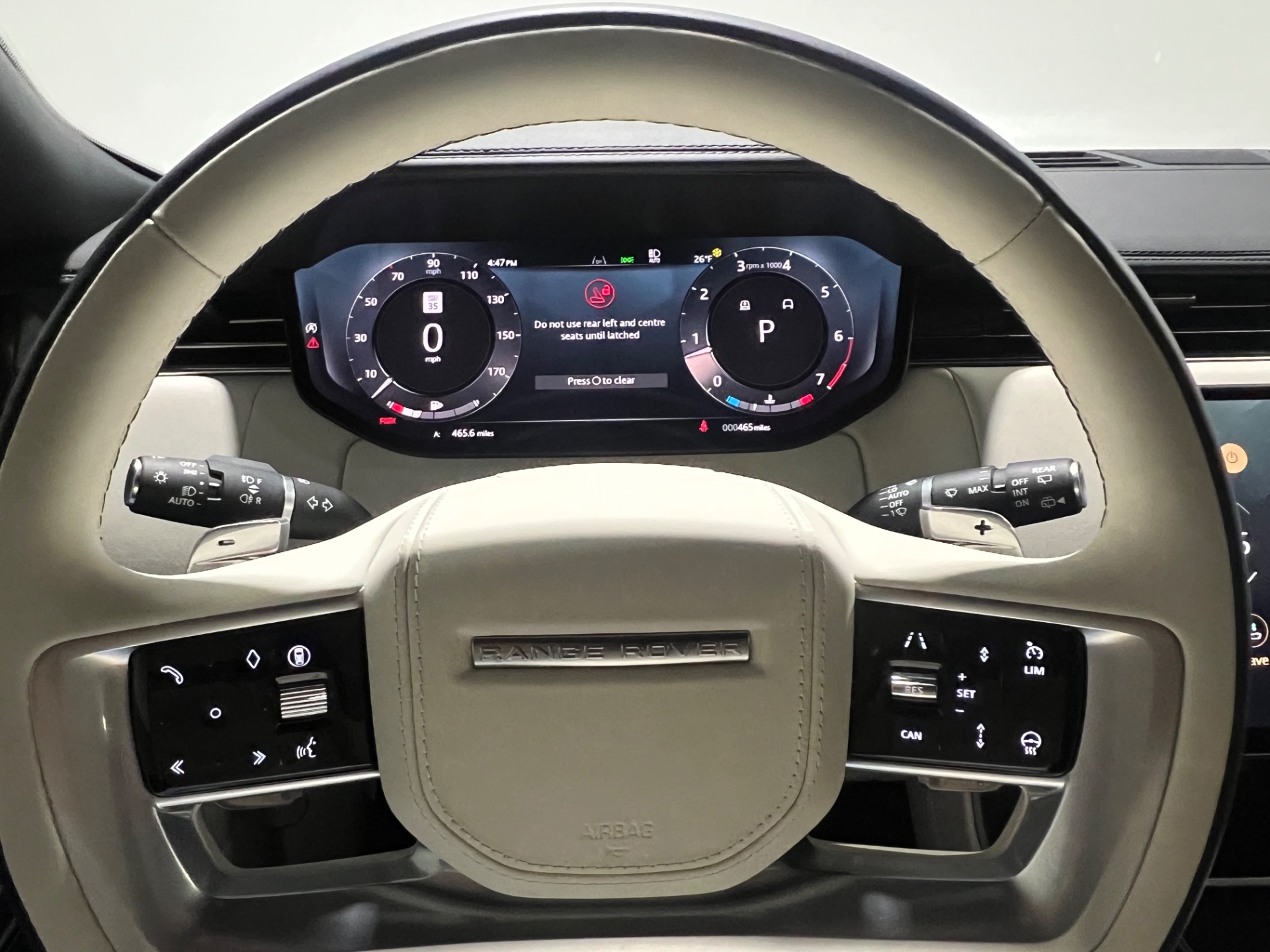 Used 2024 Fuji White Land Rover Range Rover P400 long wheel base 3rd ...