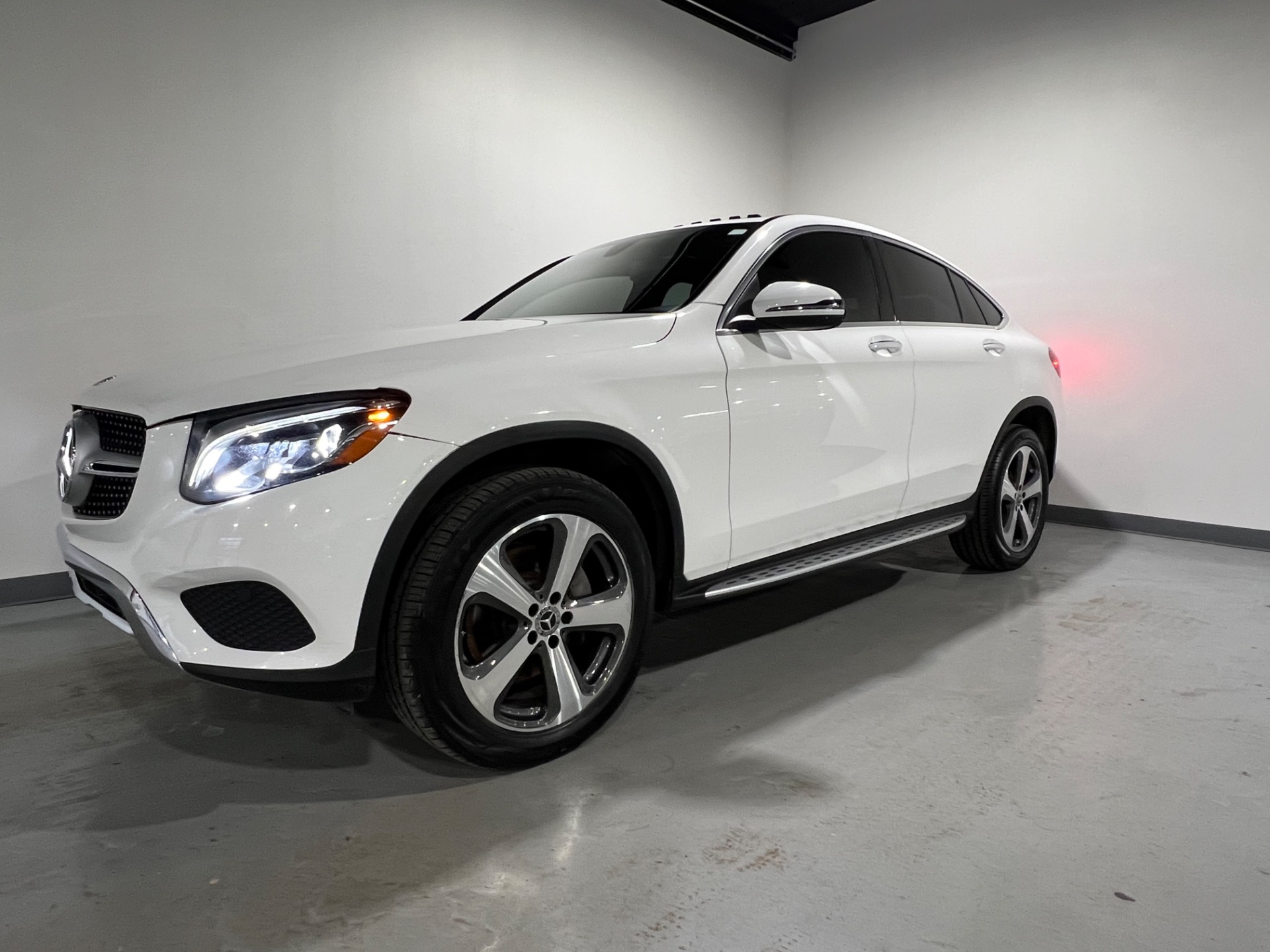 Used 2018 Polar White Mercedes-Benz GLC 300 COUPE 4MATIC AWD GLC 300 ...