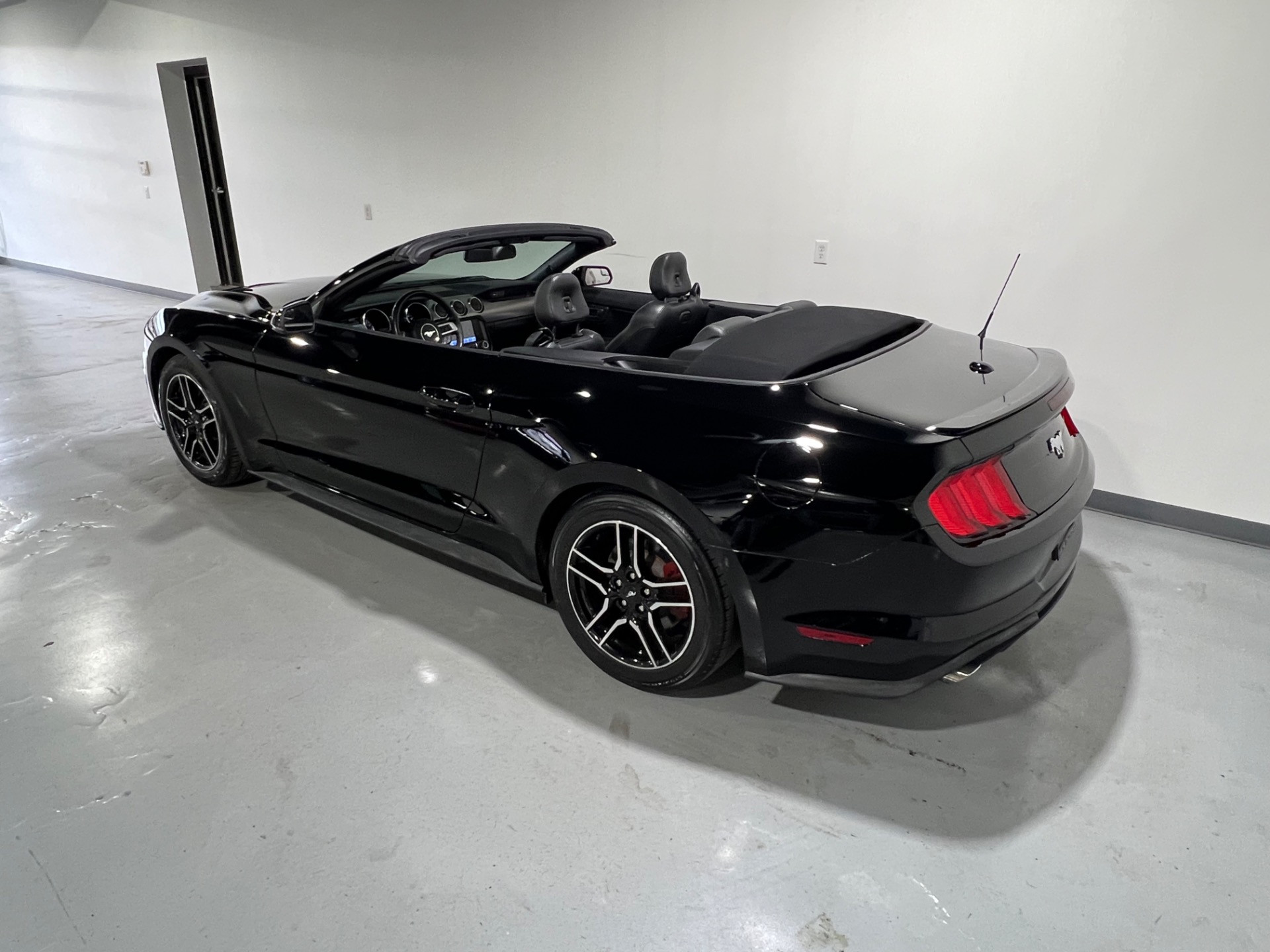 Used 2020 Shadow Black Ford Mustang Ecoboost Premium Convertible ...