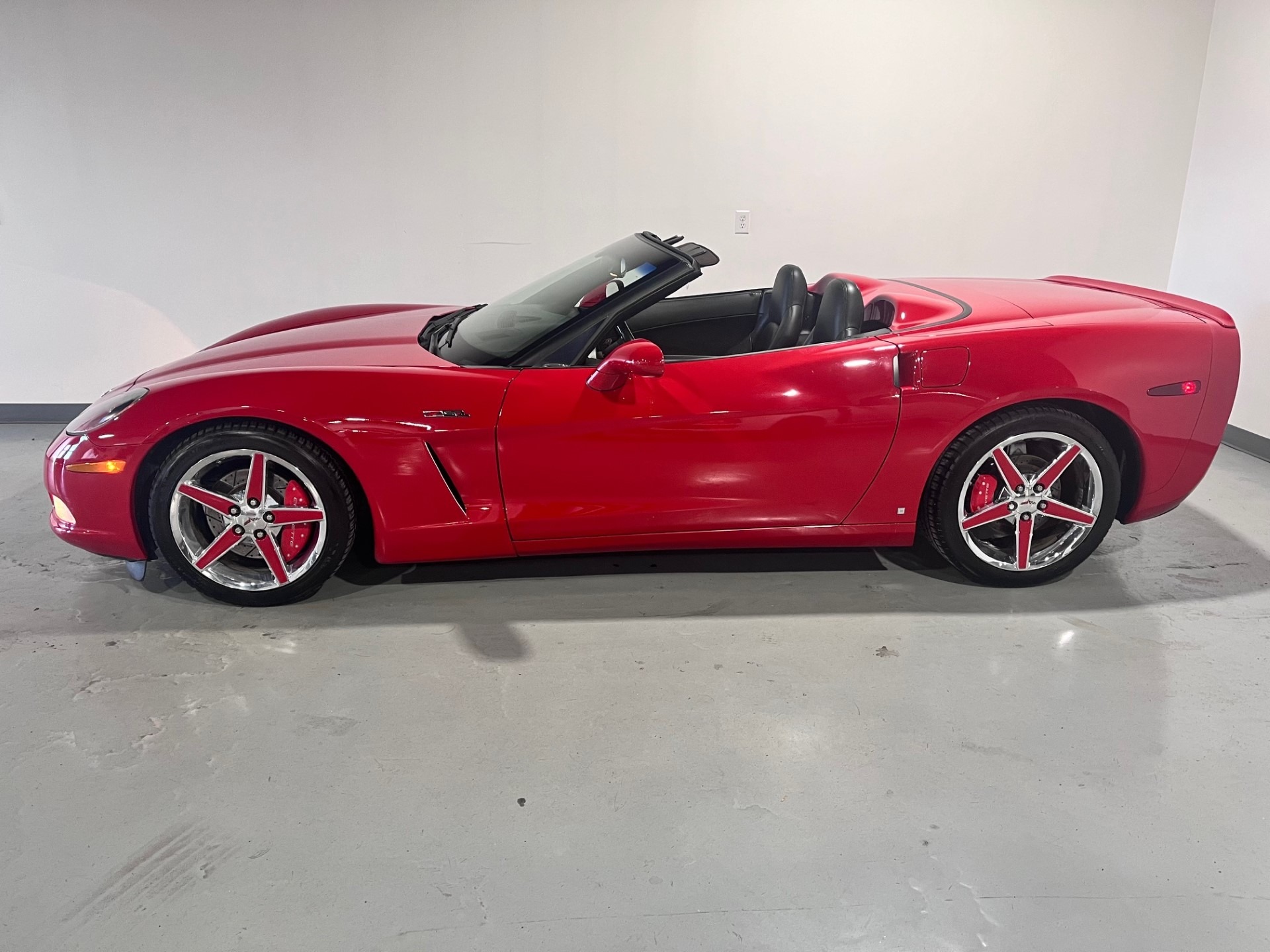 Used 2007 Victory Red Chevrolet Corvette Z51 3LT CONVERTIBLE Z51 For ...