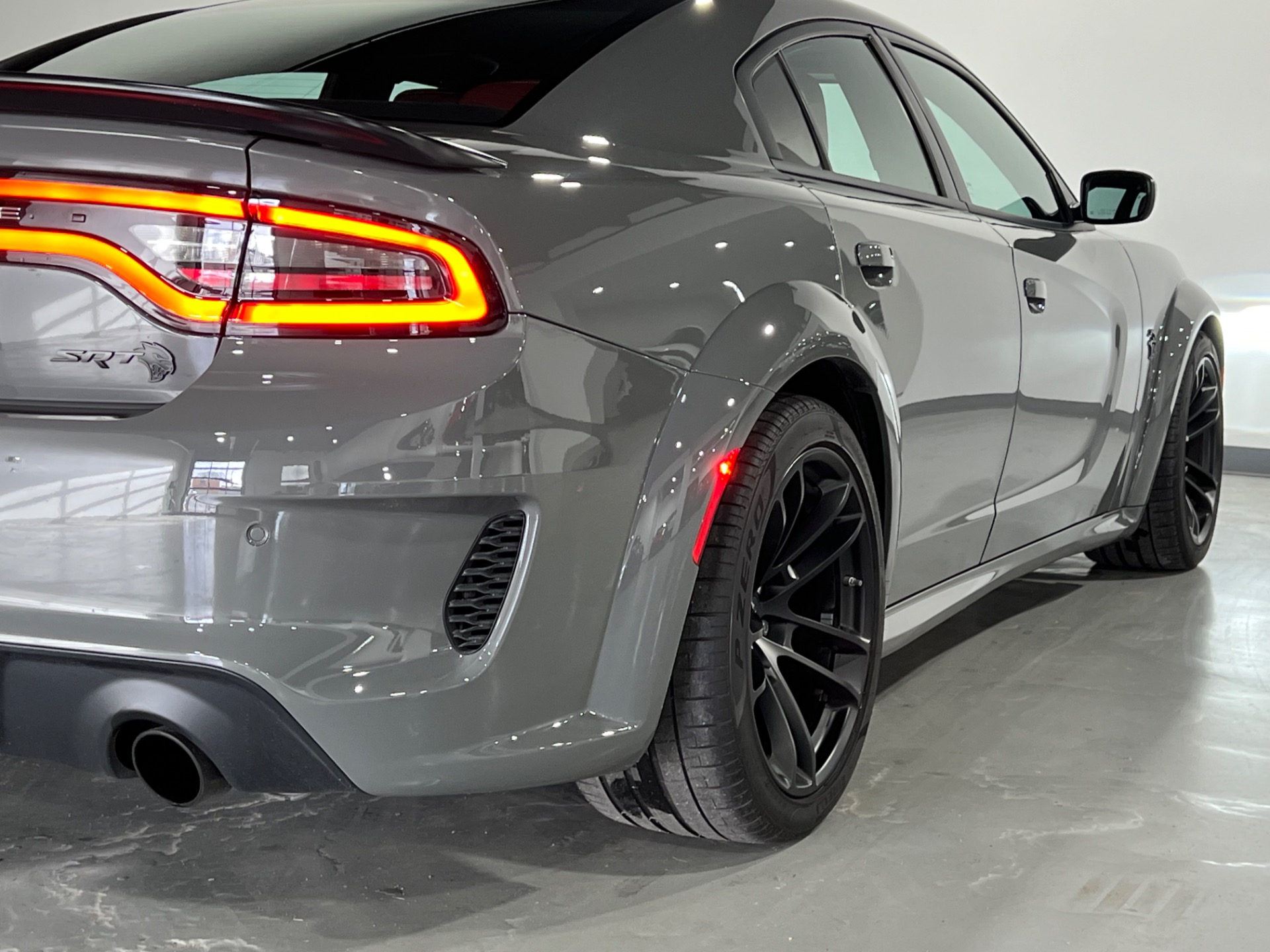 Used 2023 Destroyer Grey Clear Coat Dodge Charger SRT HELLCAT WIDEBODY ...