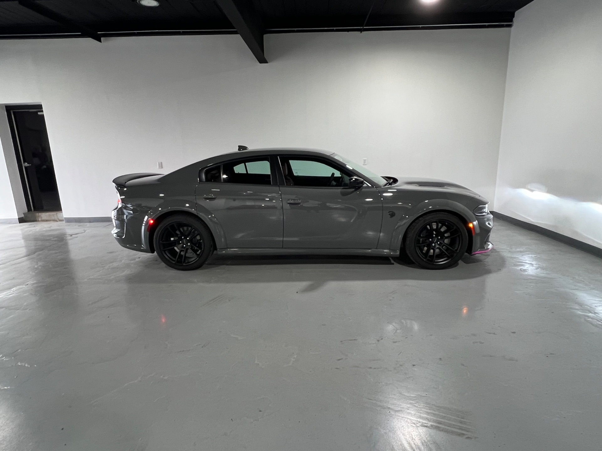 Used 2023 Destroyer Grey Clear Coat Dodge Charger SRT HELLCAT WIDEBODY ...