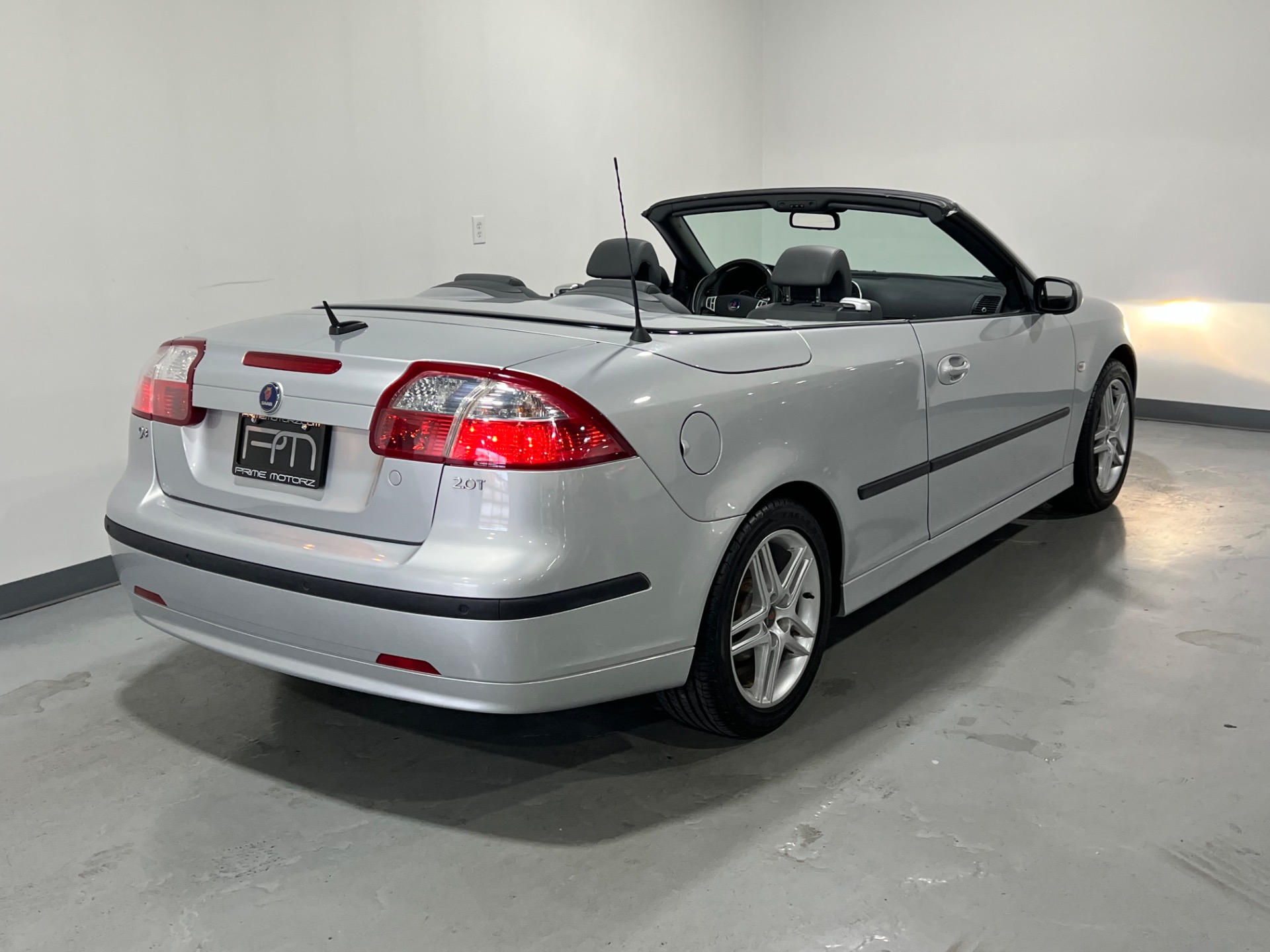 Used 2007 Silver Metallic Saab 9-3 Convertible 6-Speed Manual Trans. 2 ...