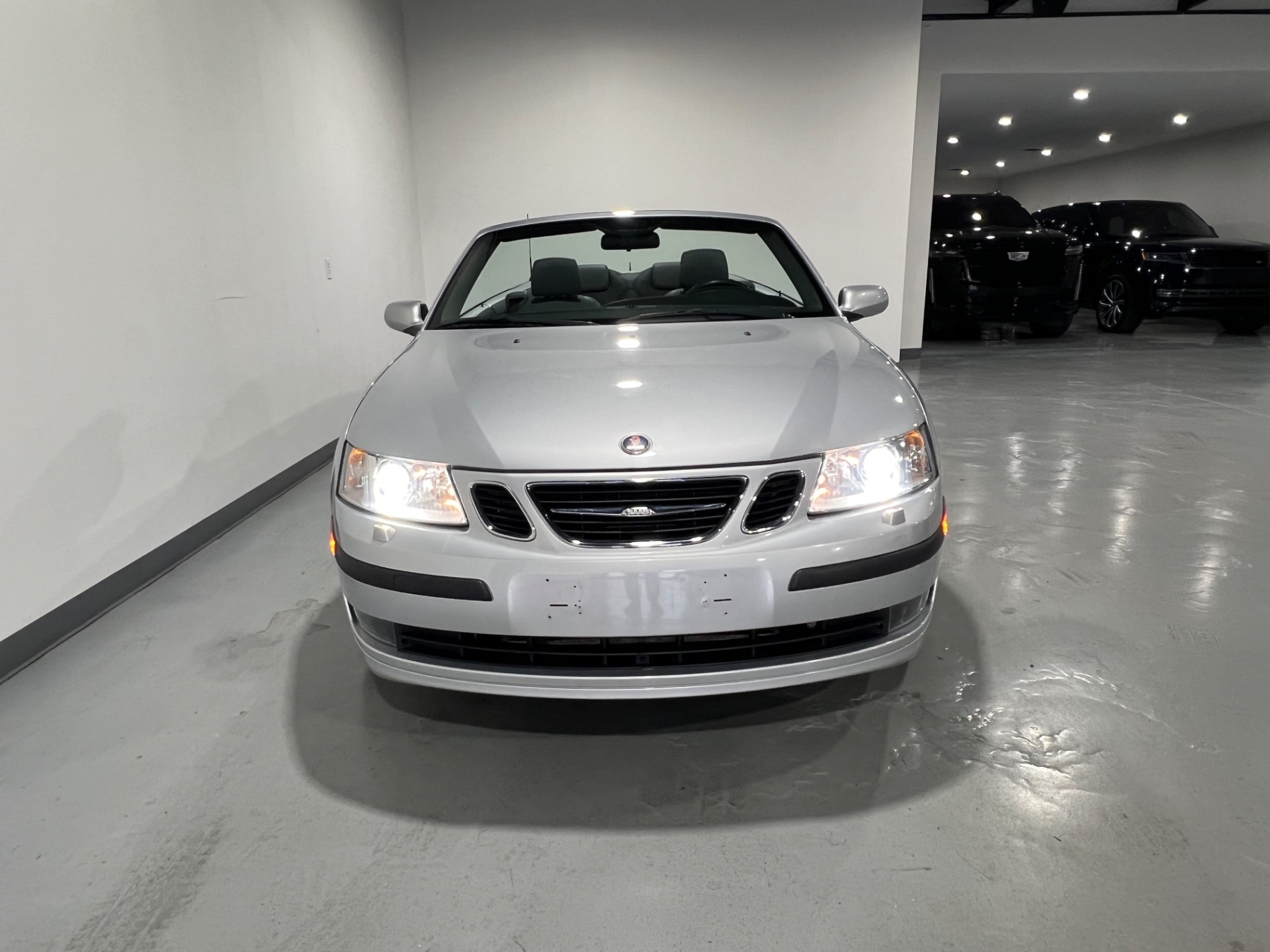 Used 2007 Silver Metallic Saab 9-3 Convertible 6-Speed Manual Trans. 2 ...