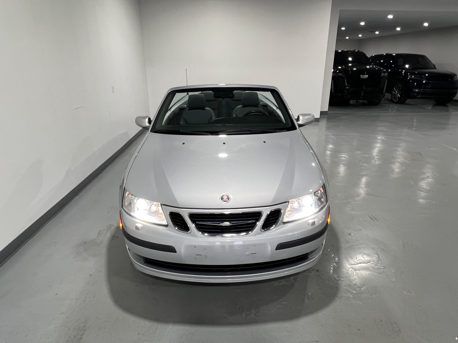 Used 2007 Silver Metallic Saab 9-3 Convertible 6-Speed Manual Trans. 2 ...