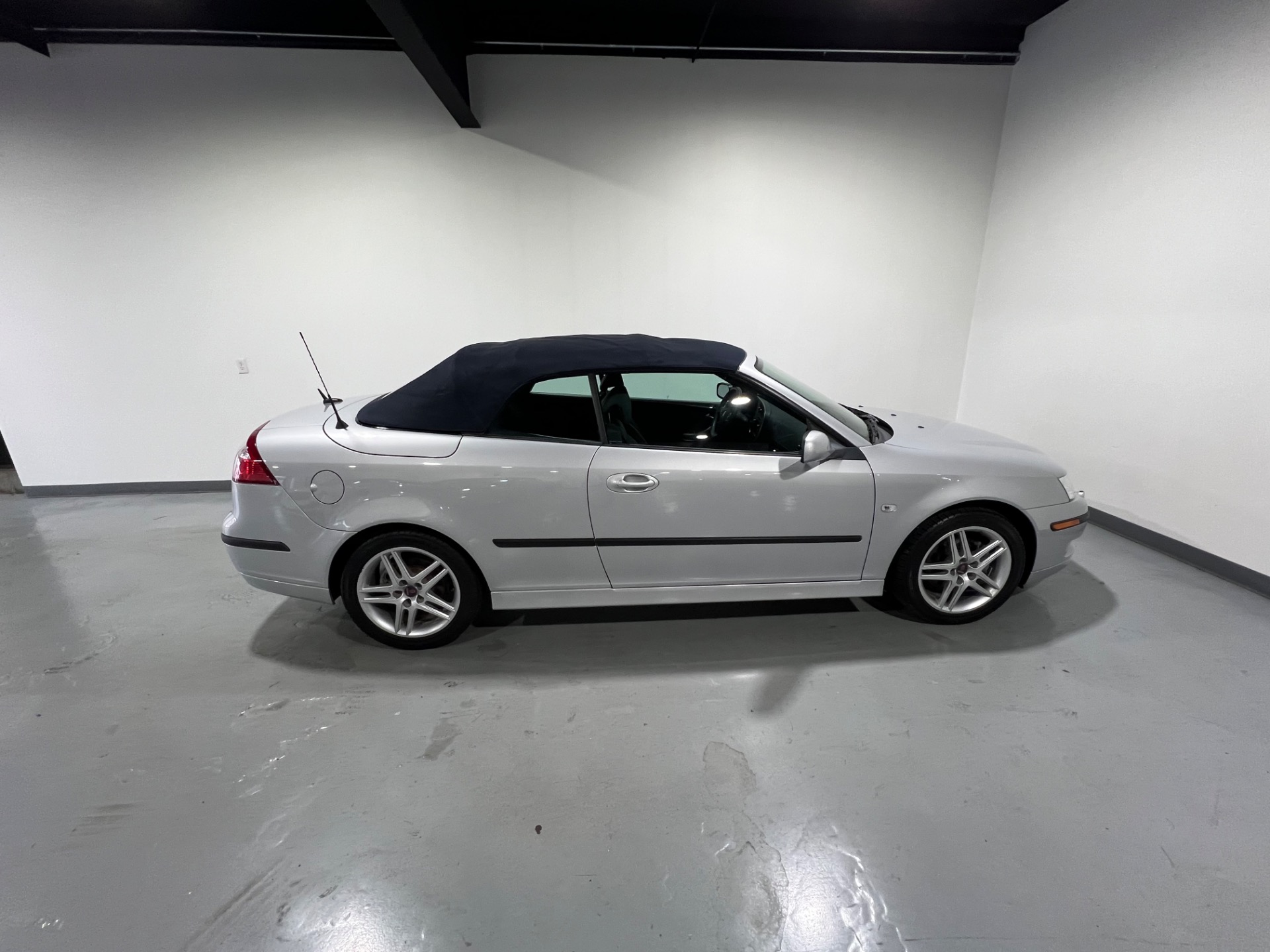 Used 2007 Silver Metallic Saab 9-3 Convertible 6-Speed Manual Trans. 2 ...
