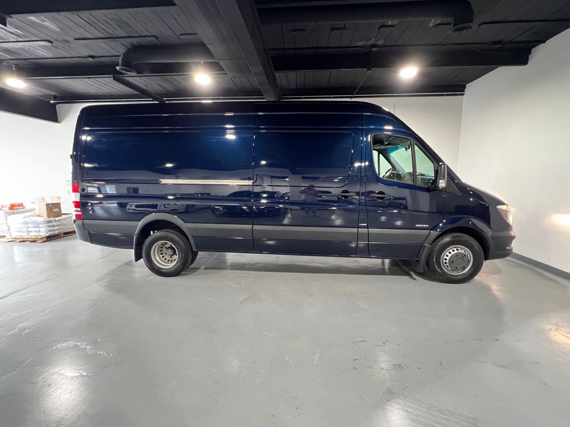 Used 2015 Steel Blue Mercedes-Benz Sprinter 4X2 3500 3DR 170 IN WB HIGH ...