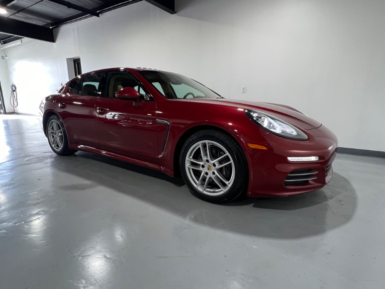Used 2016 Ruby Red Metallic Porsche Panamera 4 EDITION 4DR SEDAN AWD 4 ...