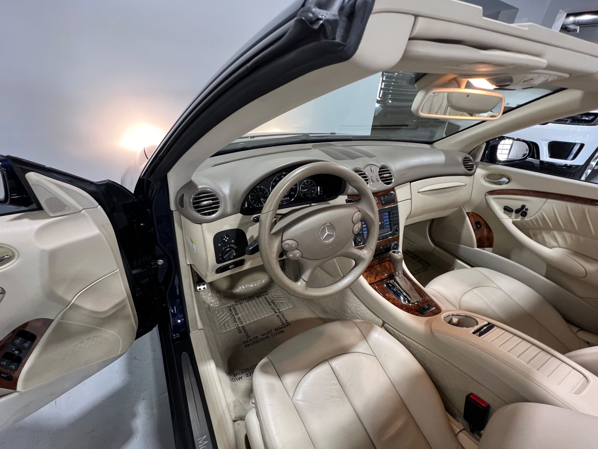 Used 2009 Capri Blue Metallic Mercedes-Benz CLK 350 Convertible CLK 350 ...