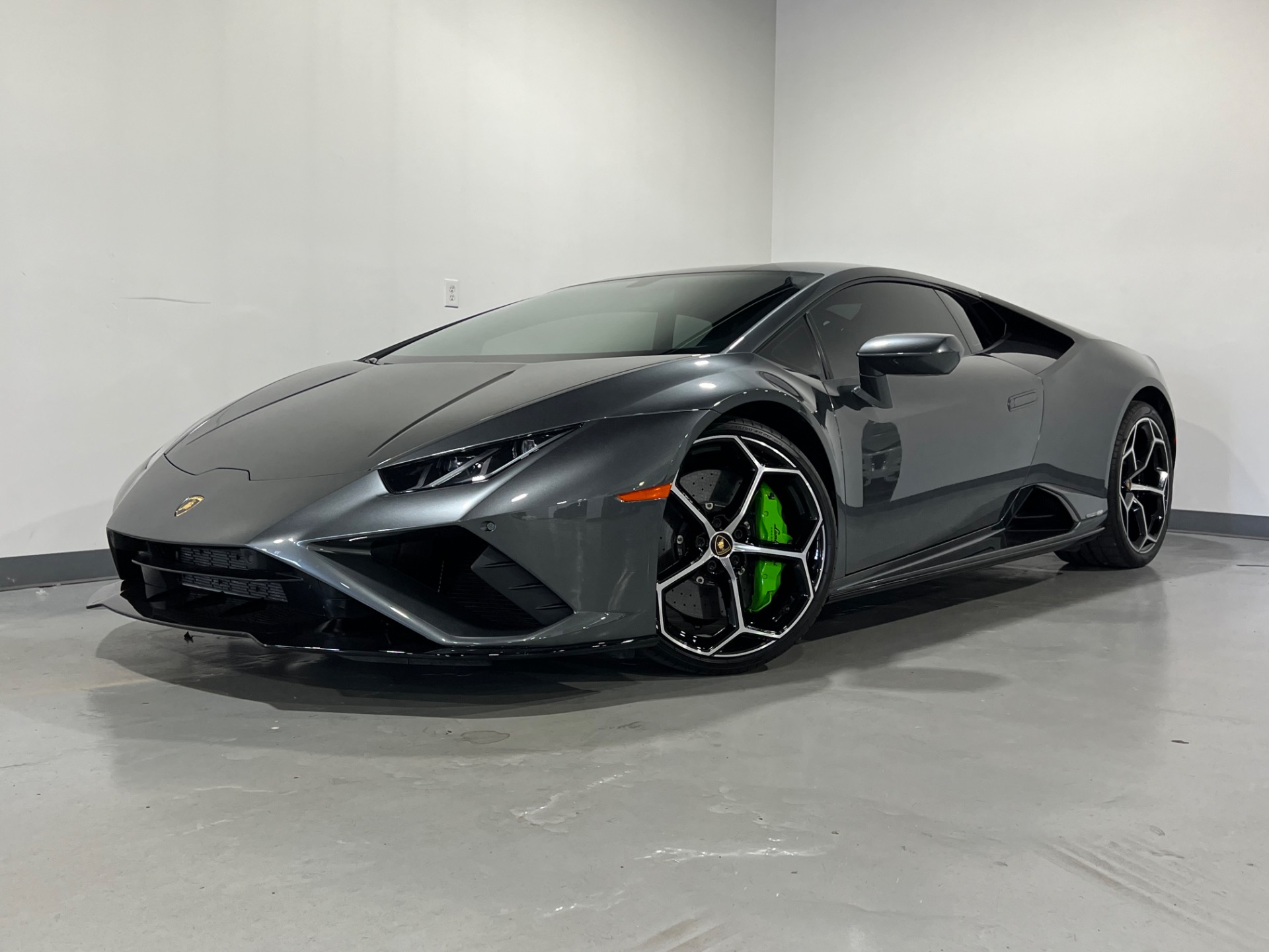 Used 2021 Grigio Lynx Metallic Lamborghini Huracan EVO 2DR COUPE PPF ...
