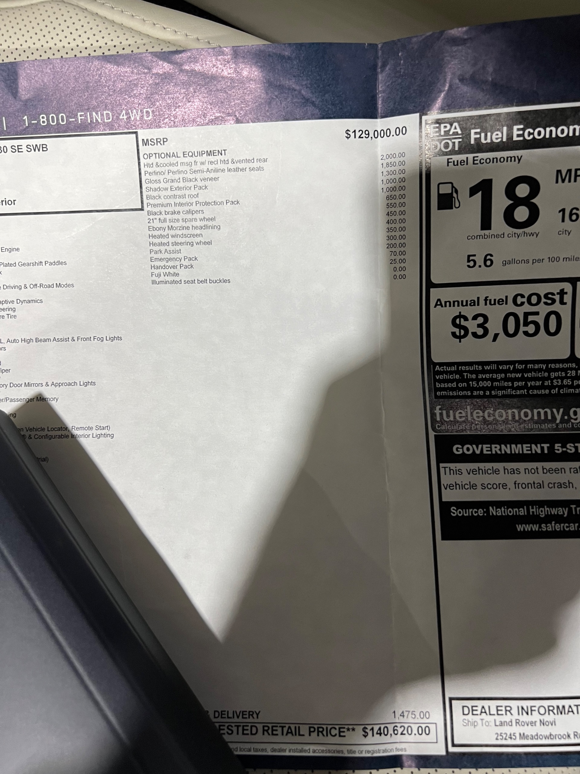 Used 2023 Fuji White Land Rover Range Rover P530 AWD P530 SE For Sale ...