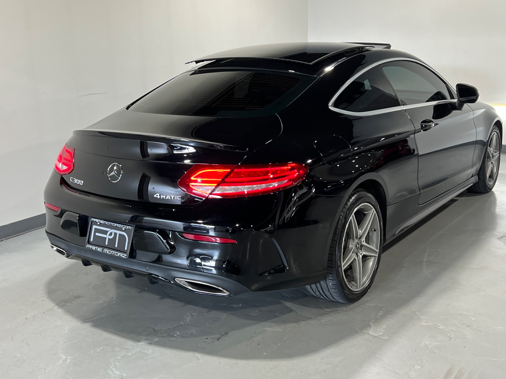 Used 2018 Black Mercedes-Benz C-Class C300 2DR COUPE 4MATIC AWD C 300 ...