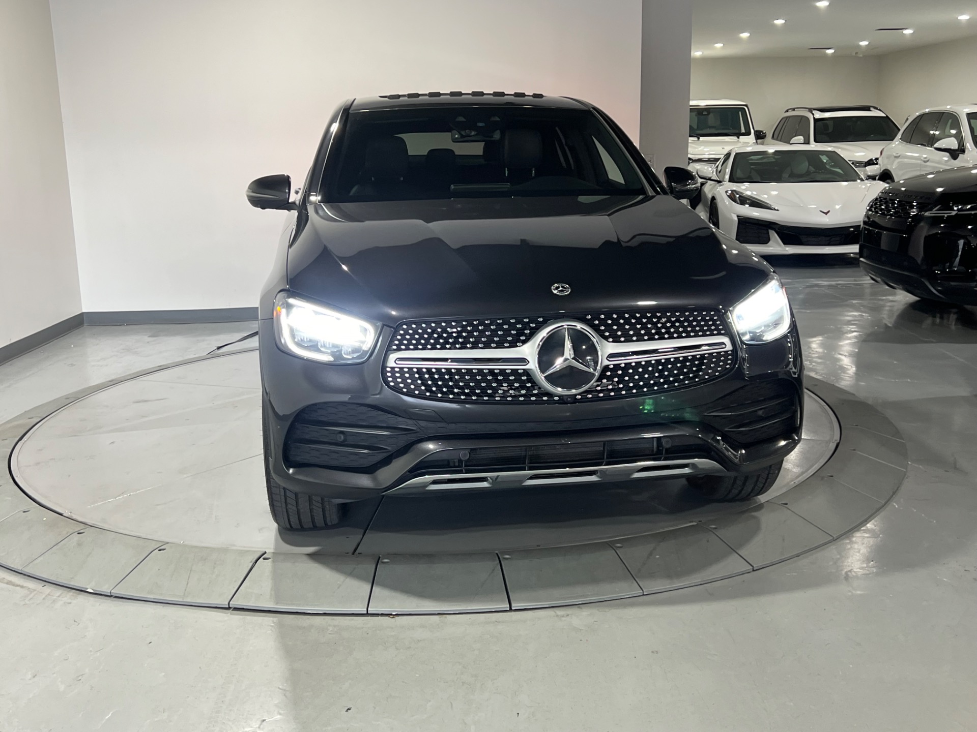 Used 2021 Graphite Grey Metallic Mercedes-Benz GLC COUPE GLC300 AWD GLC ...