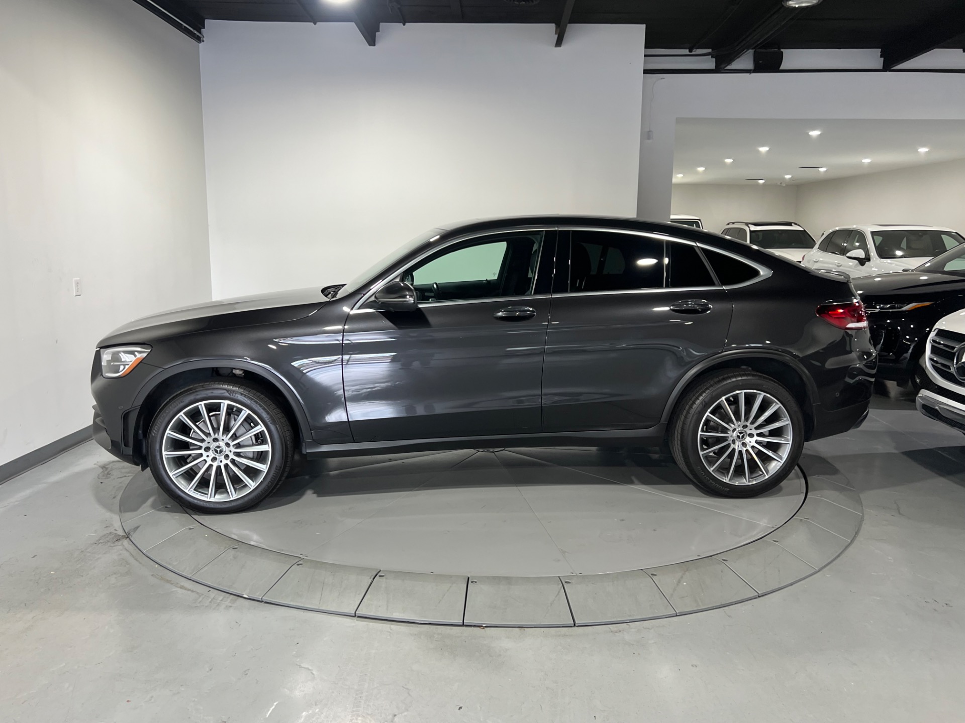 Used 2021 Graphite Grey Metallic Mercedes-Benz GLC COUPE GLC300 AWD GLC ...