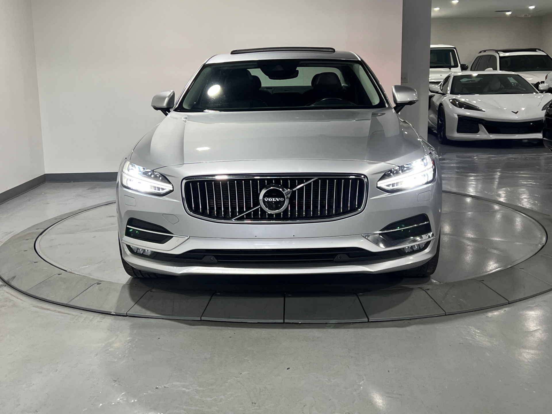 Used 2017 Bright Silver Metallic Volvo S90 T6 INSCRIPTION AWD T6 ...