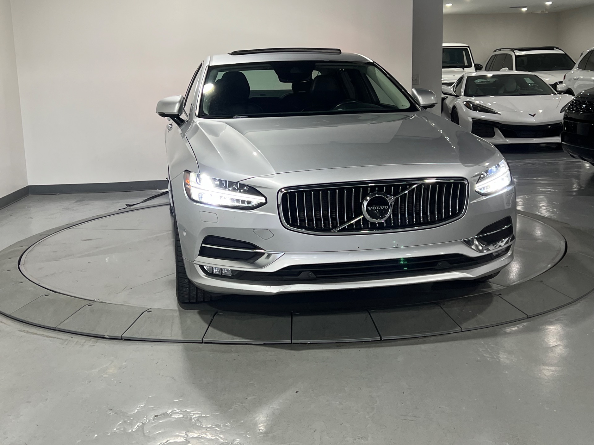 Used 2017 Bright Silver Metallic Volvo S90 T6 INSCRIPTION AWD T6 ...