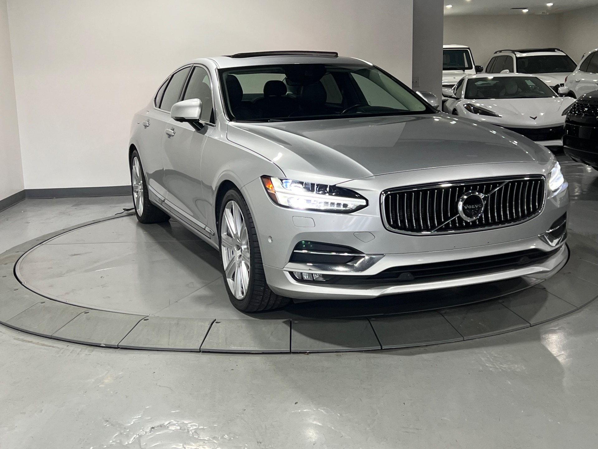 Used 2017 Bright Silver Metallic Volvo S90 T6 INSCRIPTION AWD T6 ...