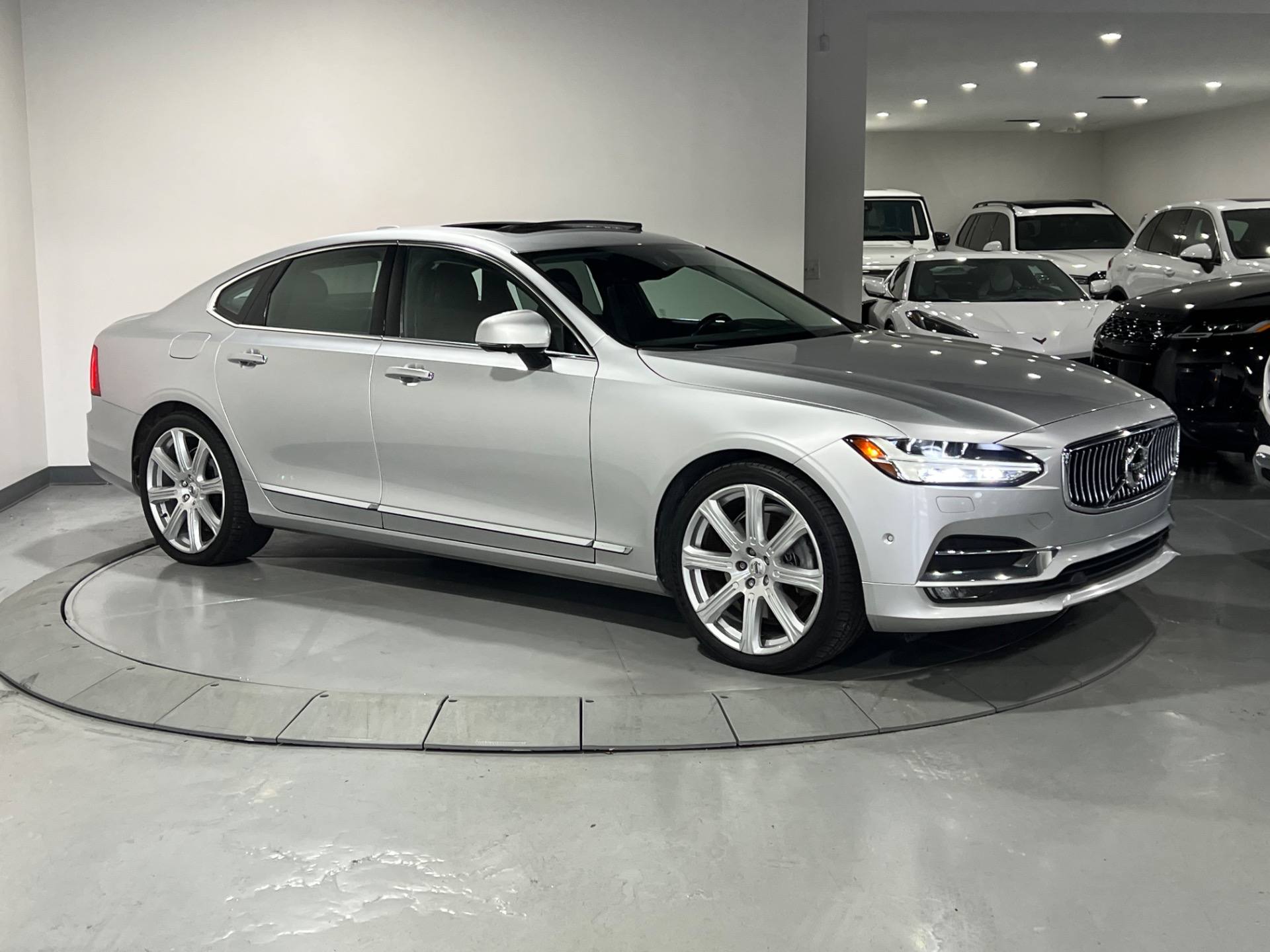 Used 2017 Bright Silver Metallic Volvo S90 T6 INSCRIPTION AWD T6 ...