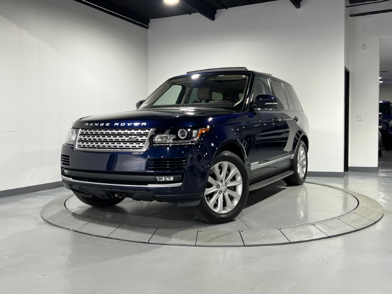 Used 2017 Loire Blue Metallic Land Rover Range Rover HSE 4DR SUV AWD ...