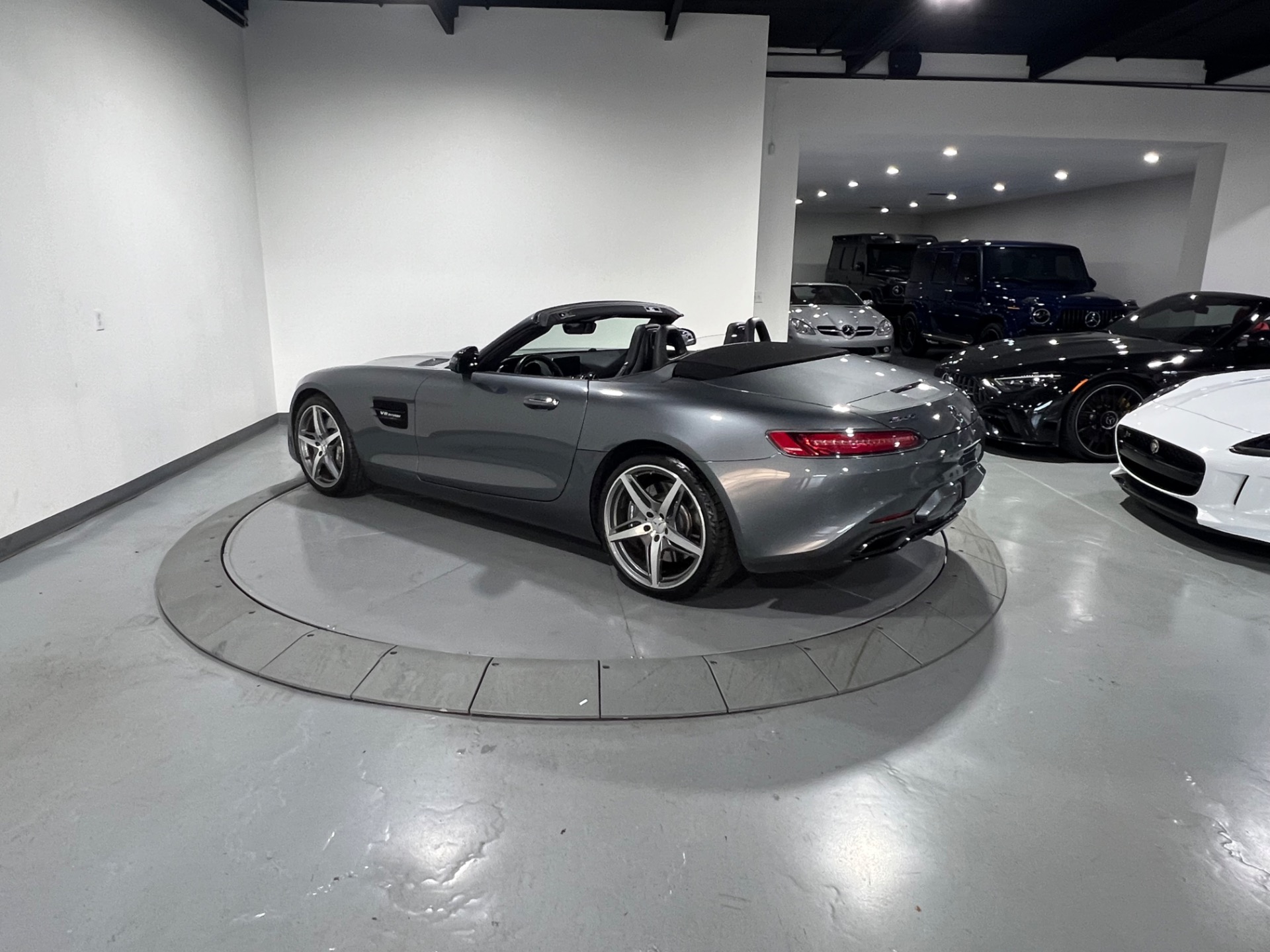 Used 2018 Selenite Grey Metallic Mercedes-Benz AMG GT ROADSTER For Sale ...