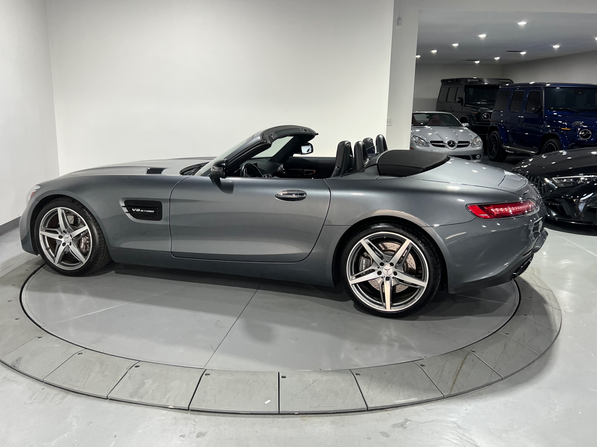 Used 2018 Selenite Grey Metallic Mercedes-Benz AMG GT ROADSTER For Sale ...