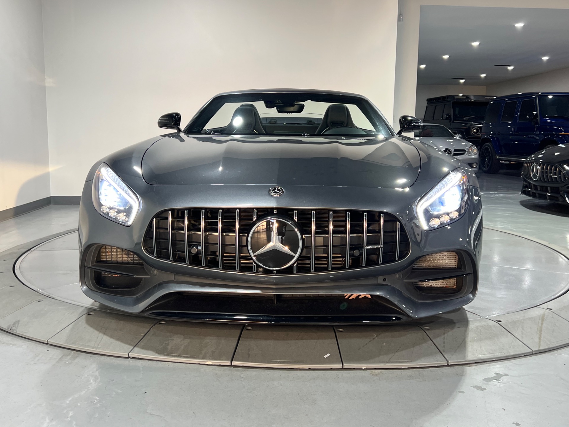 Used 2018 Selenite Grey Metallic Mercedes-Benz AMG GT ROADSTER For Sale ...