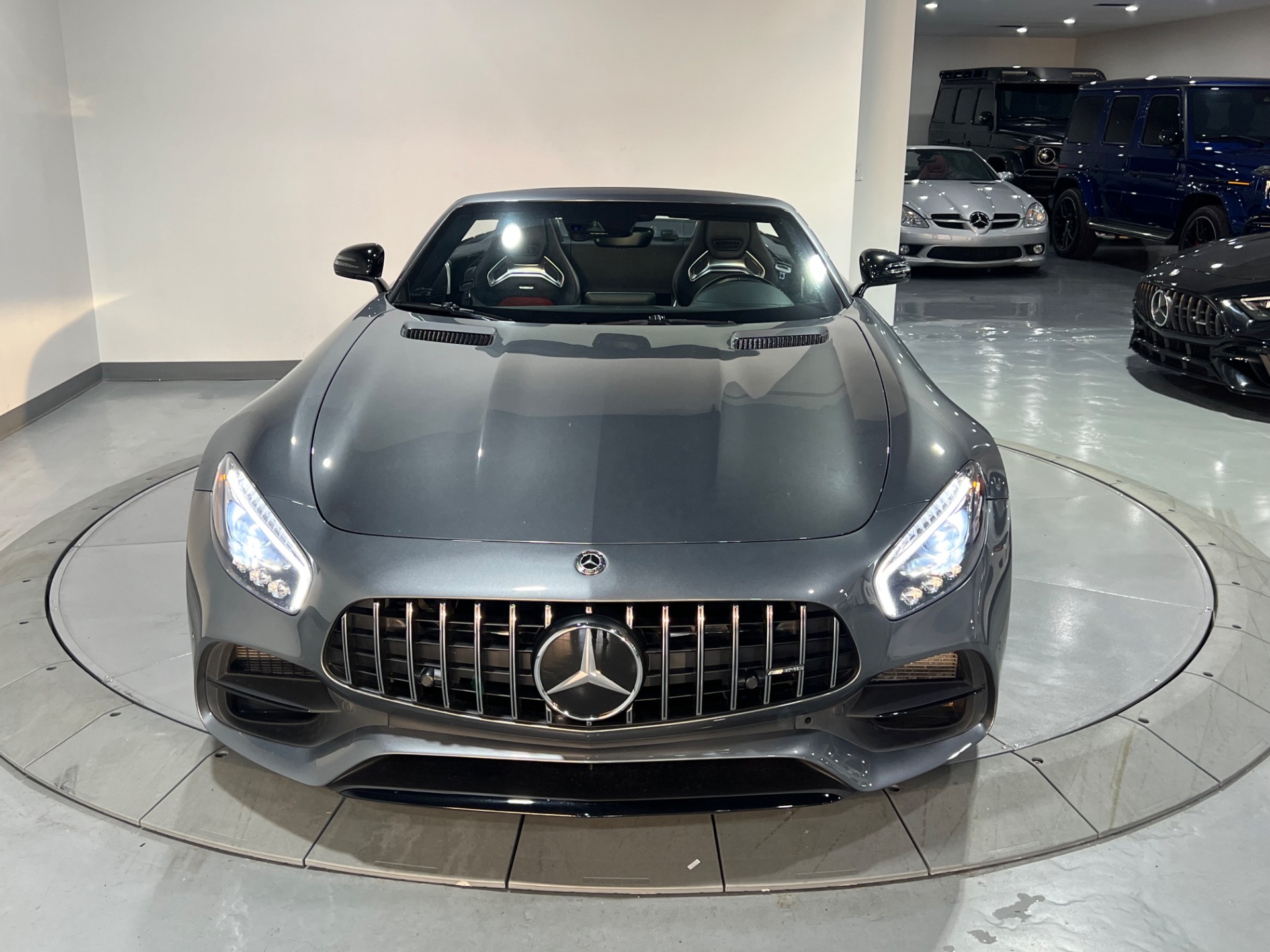 Used 2018 Selenite Grey Metallic Mercedes-Benz AMG GT ROADSTER For Sale ...