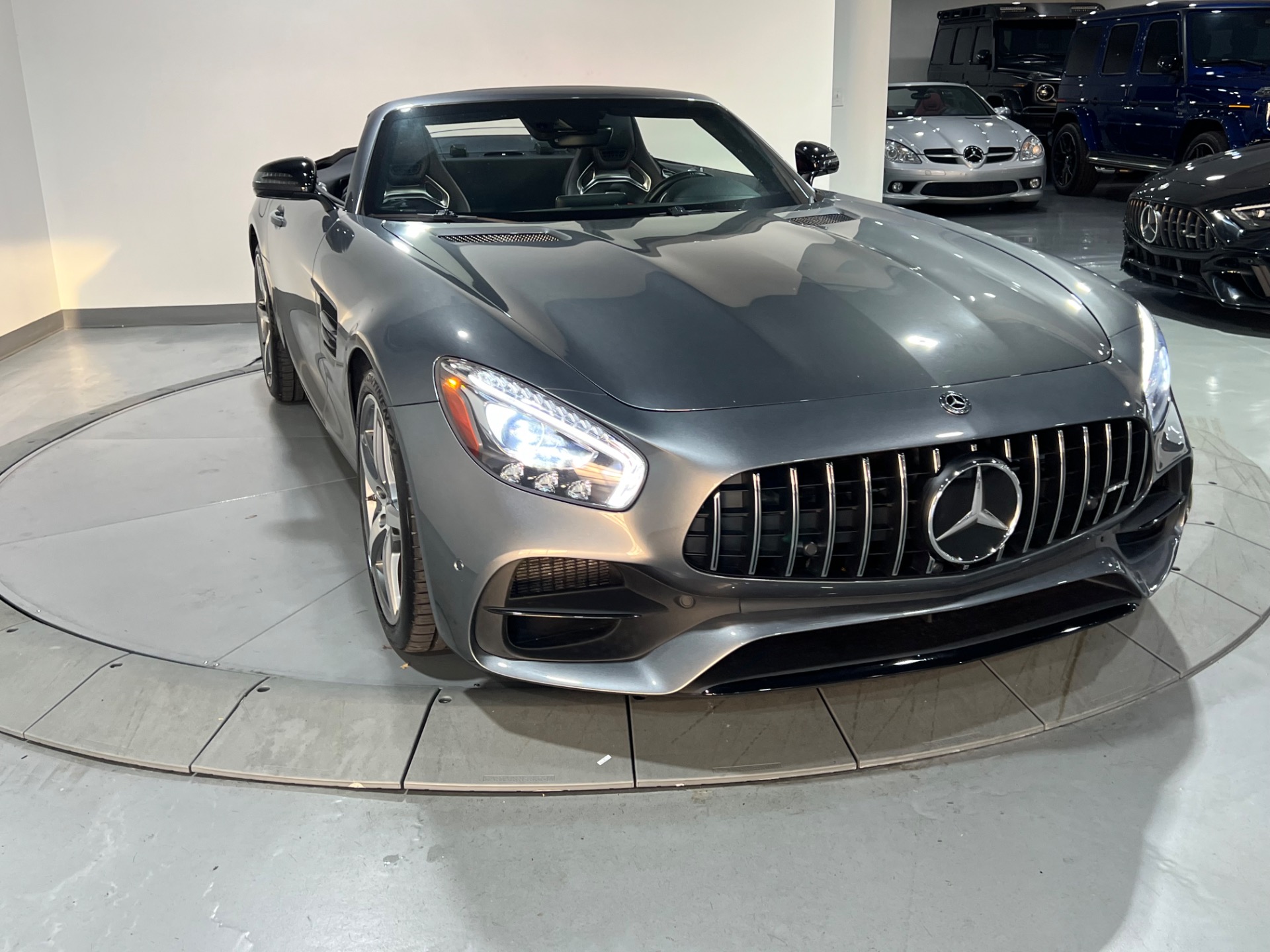 Used 2018 Selenite Grey Metallic Mercedes-Benz AMG GT ROADSTER For Sale ...