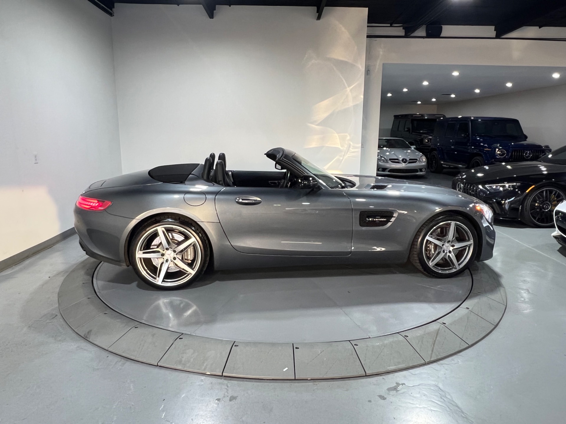 Used 2018 Selenite Grey Metallic Mercedes-Benz AMG GT ROADSTER For Sale ...