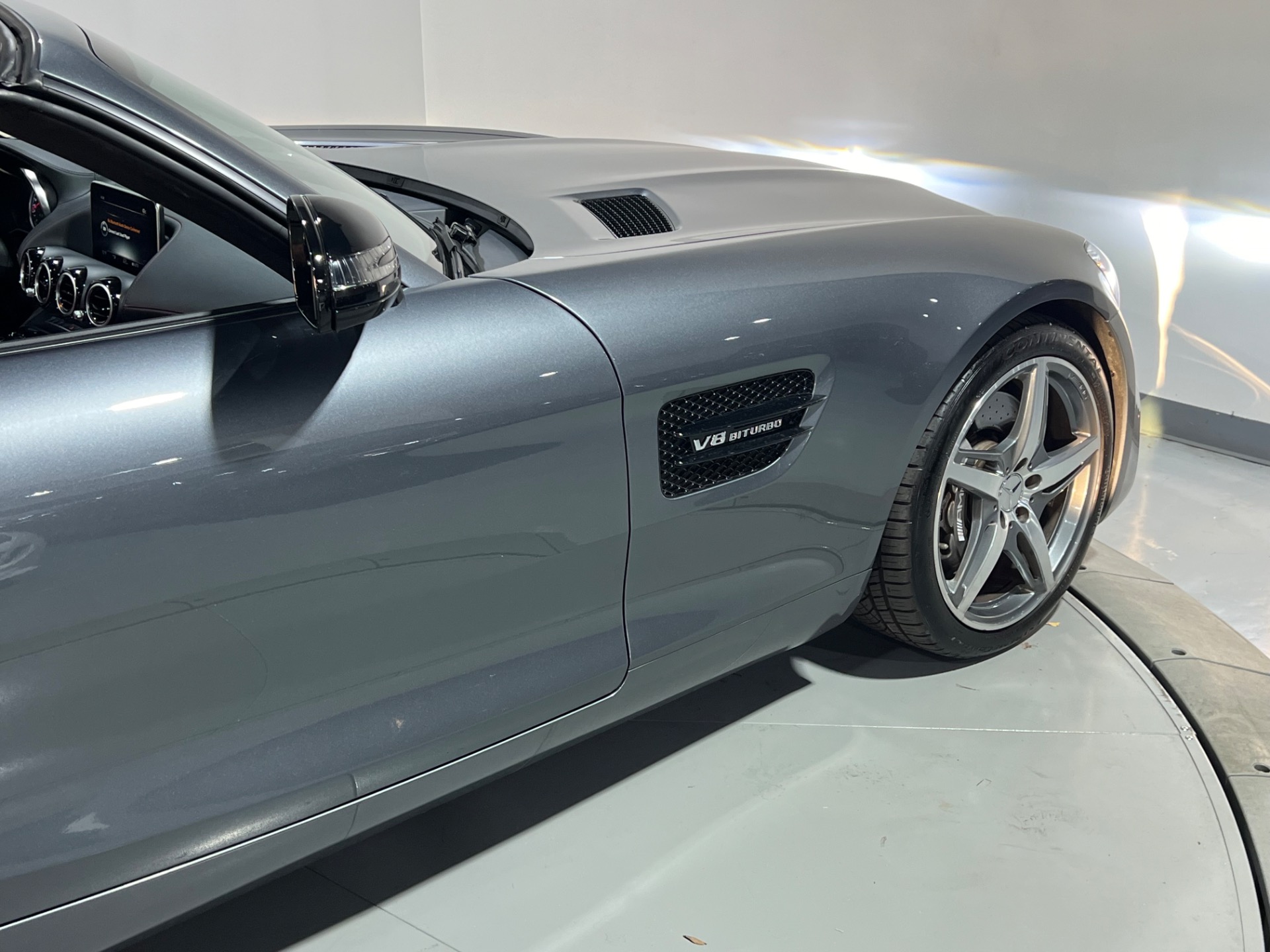 Used 2018 Selenite Grey Metallic Mercedes-Benz AMG GT ROADSTER For Sale ...