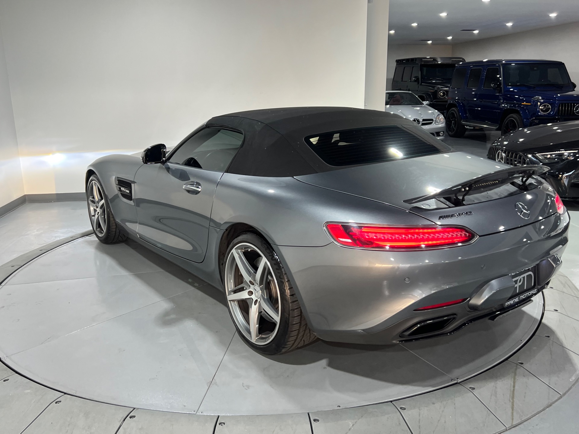 Used 2018 Selenite Grey Metallic Mercedes-Benz AMG GT ROADSTER For Sale ...