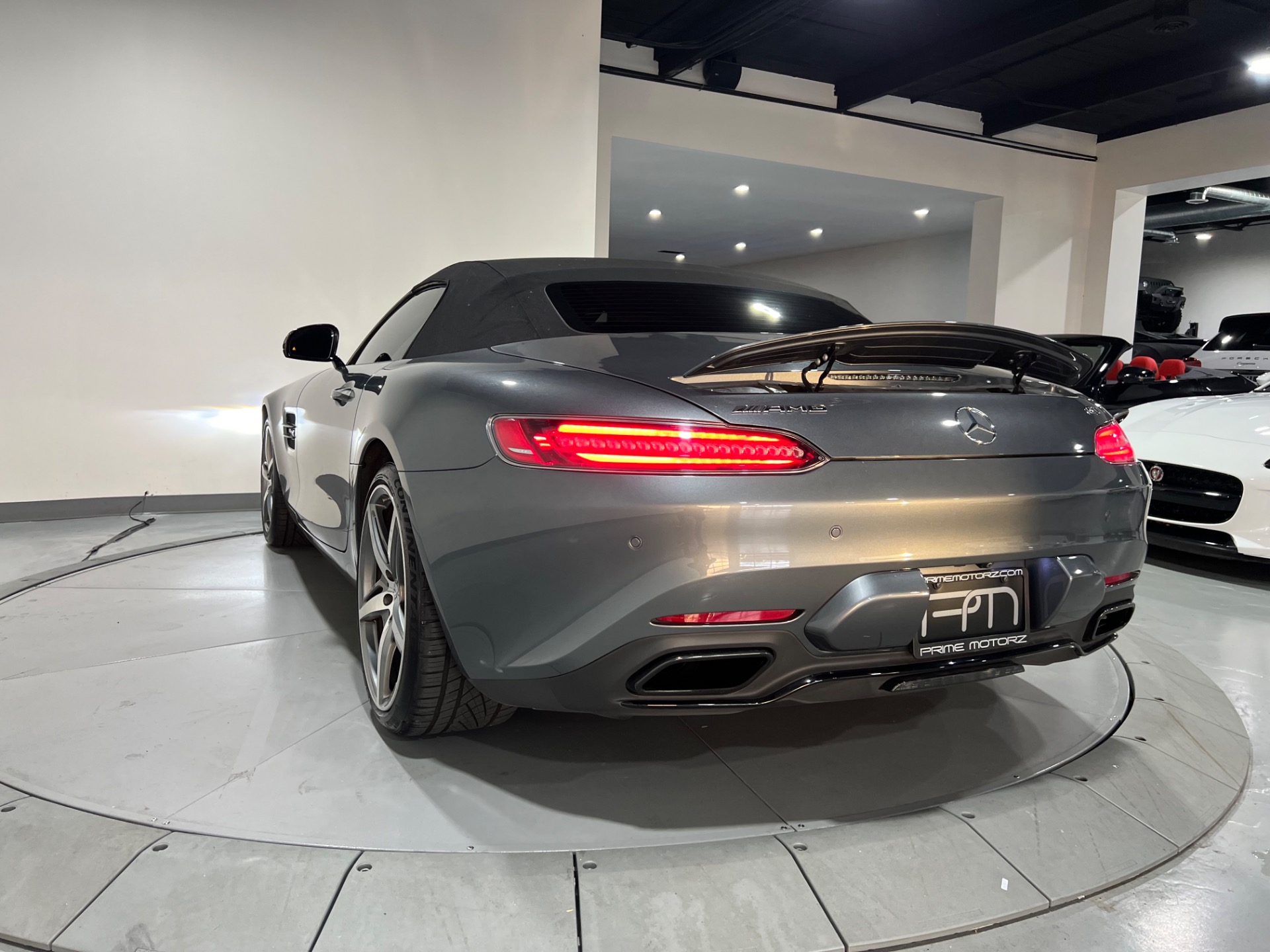 Used 2018 Selenite Grey Metallic Mercedes-Benz AMG GT ROADSTER For Sale ...