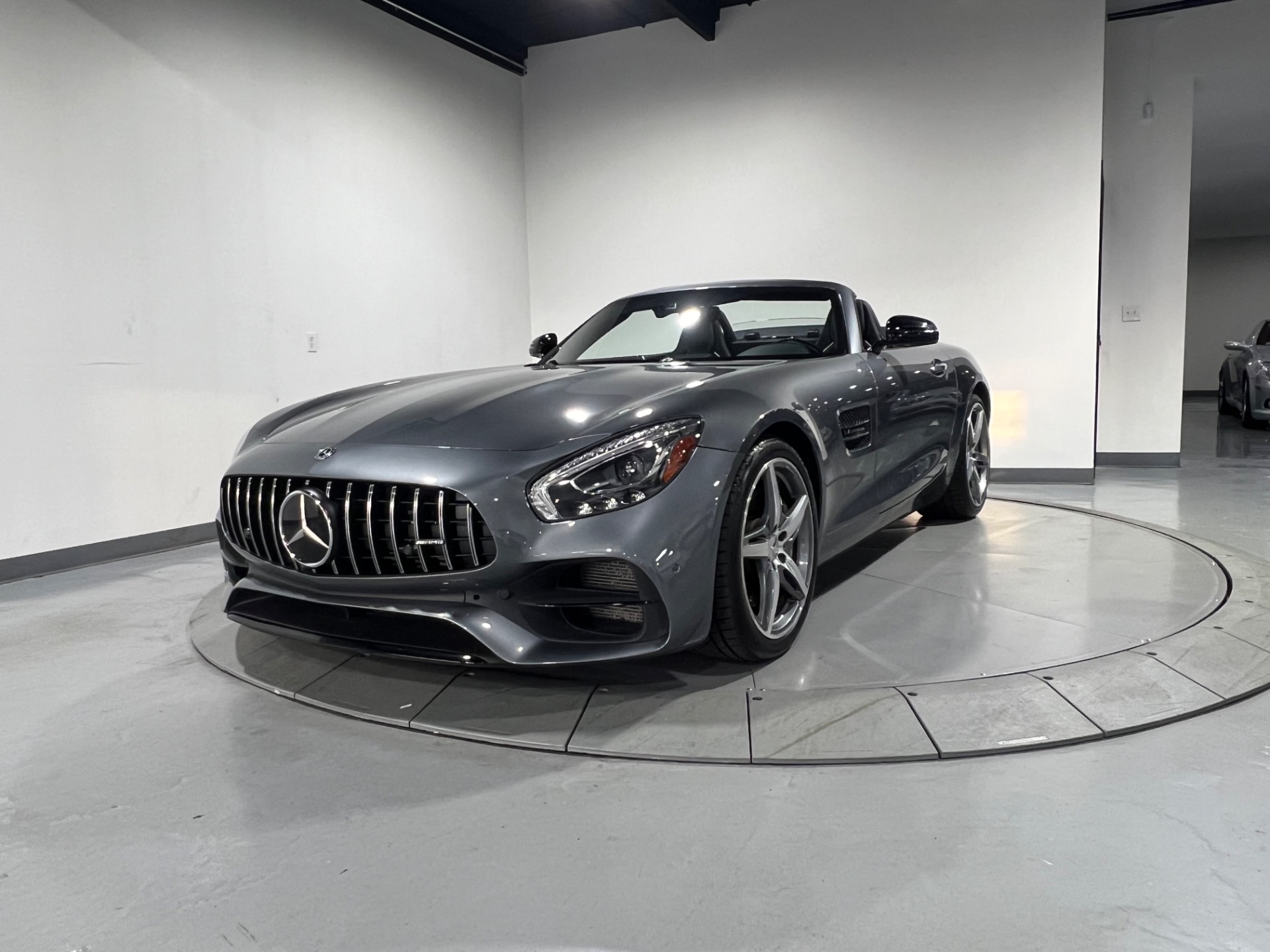 Used 2018 Selenite Grey Metallic Mercedes-Benz AMG GT ROADSTER For Sale ...