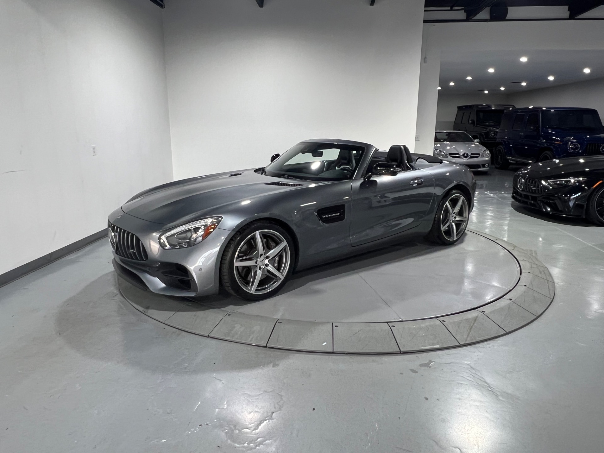 Used 2018 Selenite Grey Metallic Mercedes-Benz AMG GT ROADSTER For Sale ...