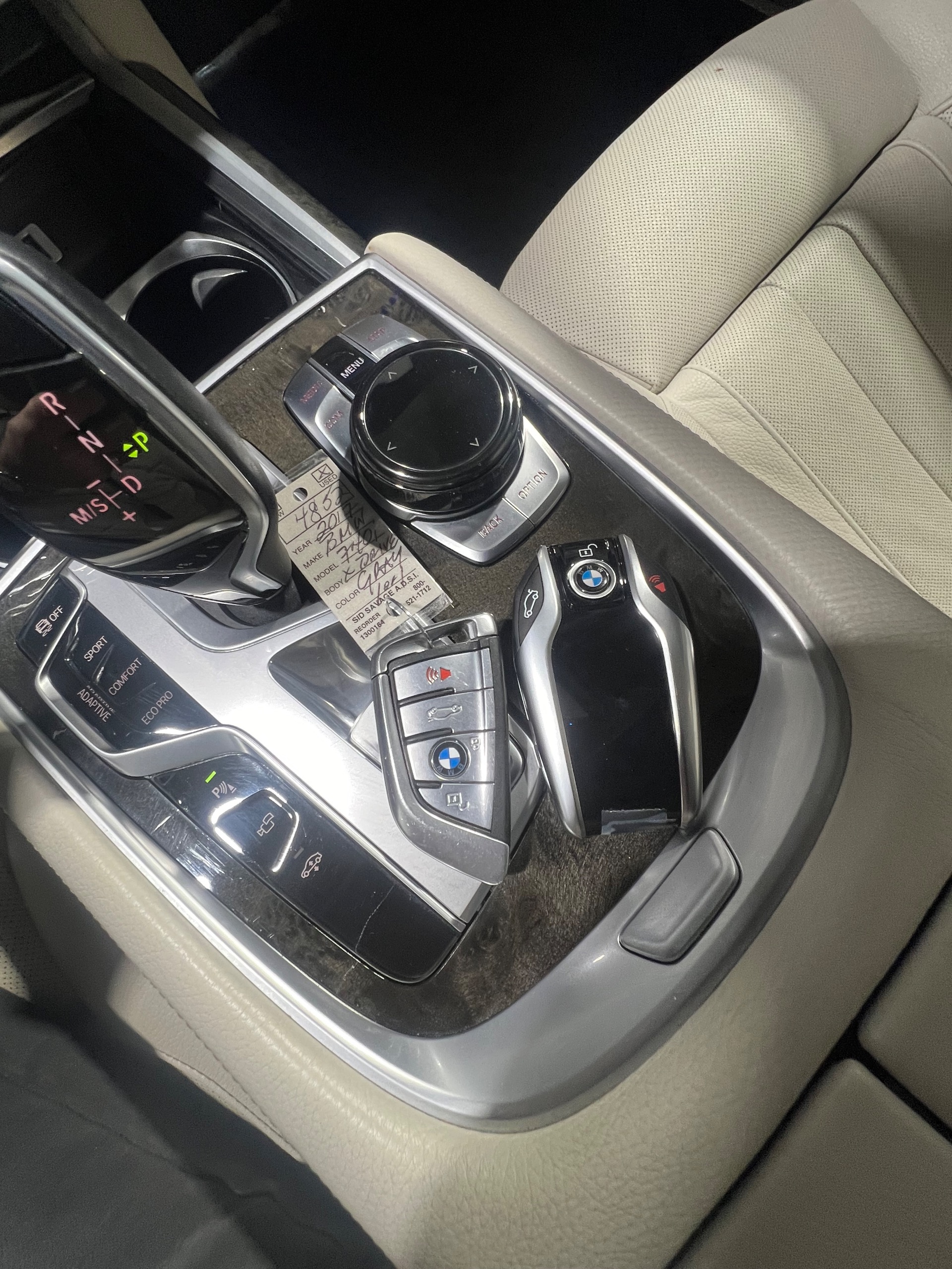 Used 2017 Dark Graphite Metallic BMW 7 Series 740i Exec Pkg Drive Asst ...