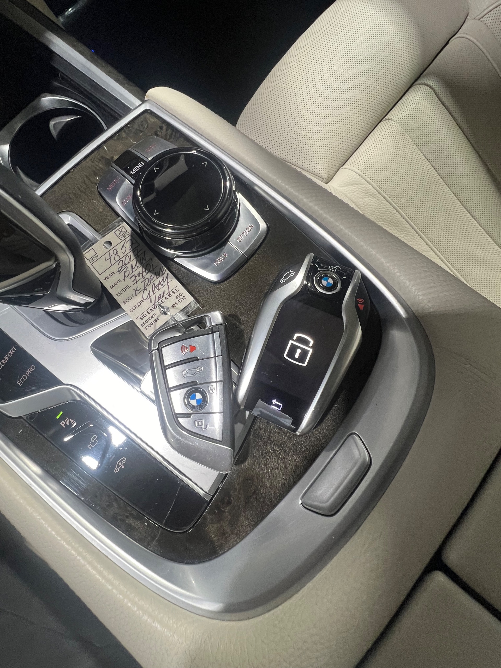 Used 2017 Dark Graphite Metallic BMW 7 Series 740i Exec Pkg Drive Asst ...