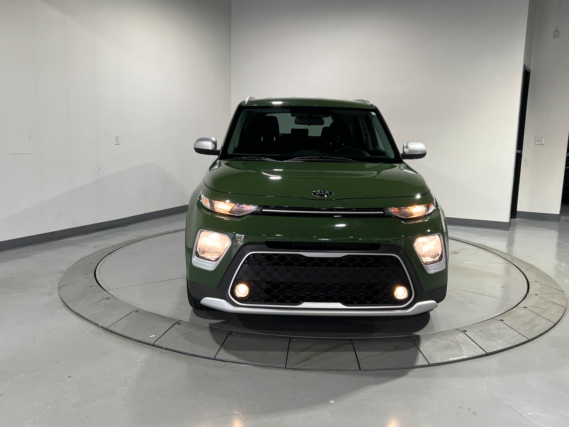 Dark Green Kia Soul