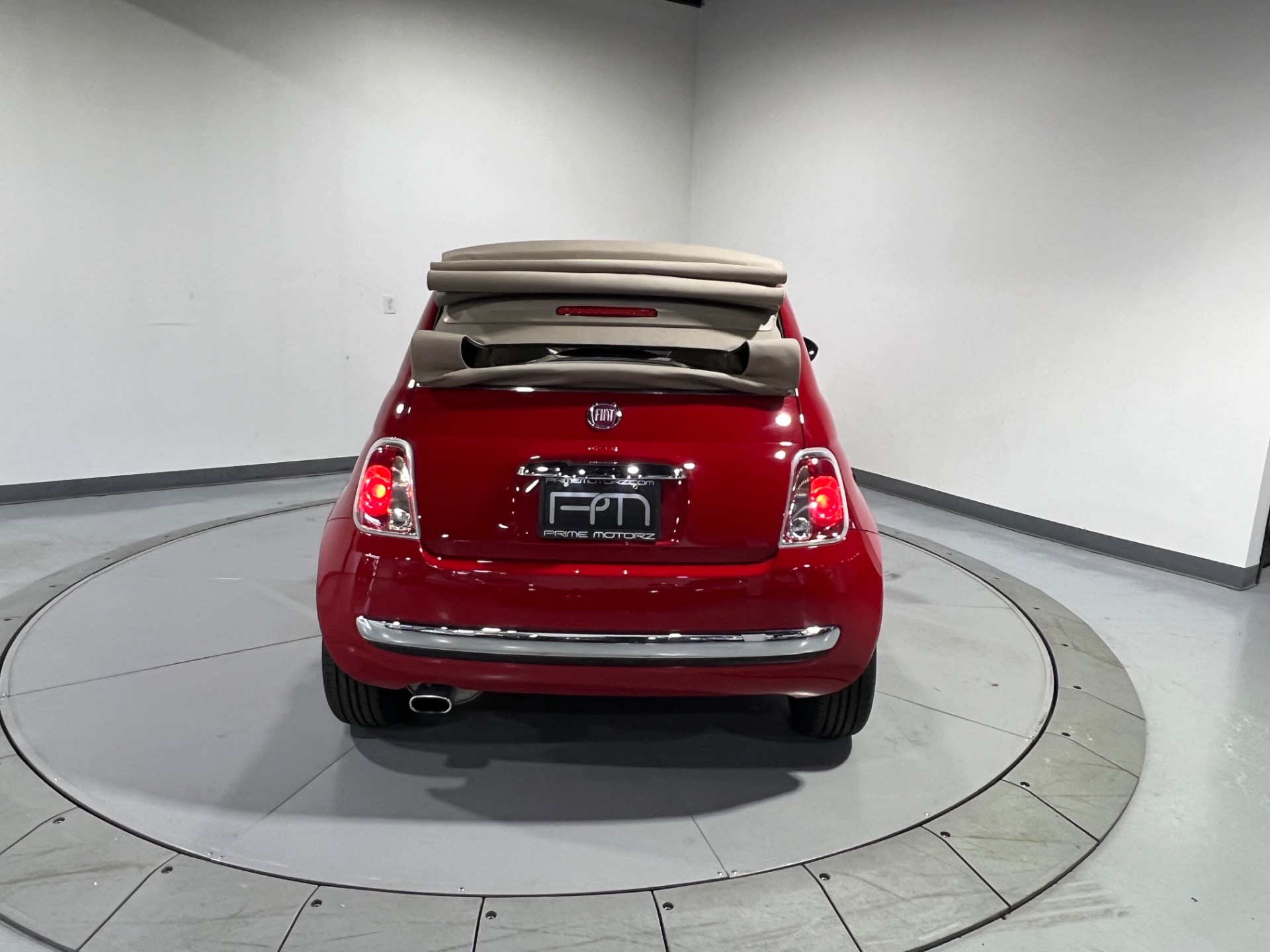 Used 2014 Rosso FIAT 500c Lounge Convertible Lounge For Sale (Sold ...