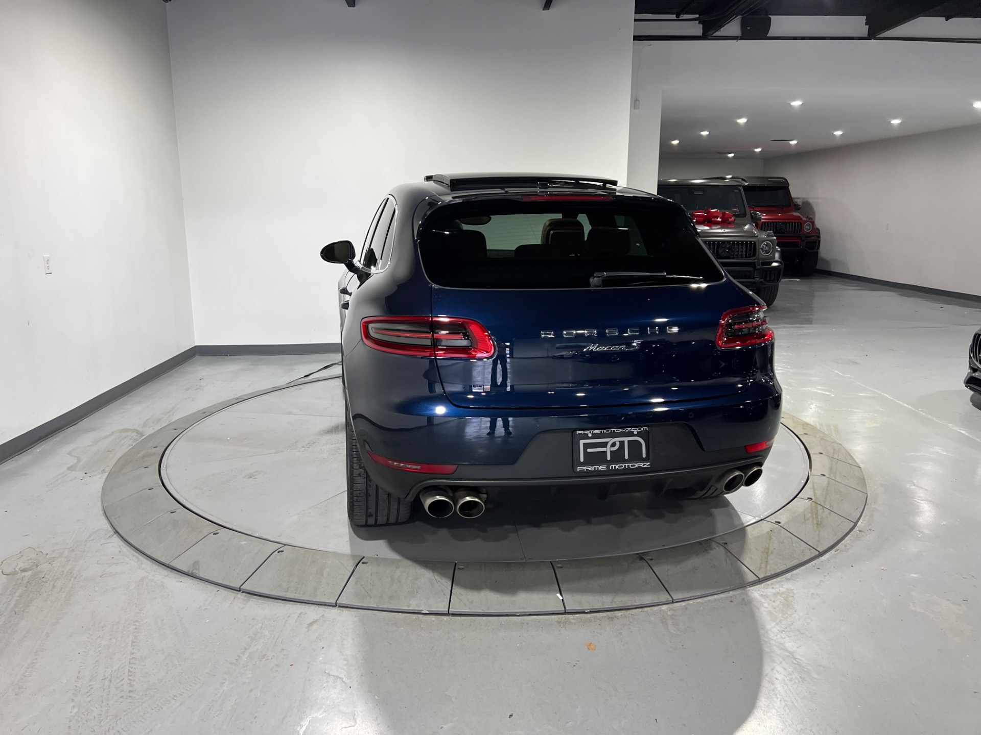 Used 2018 Night Blue Metallic Porsche Macan S AWD * Salvage Title ...