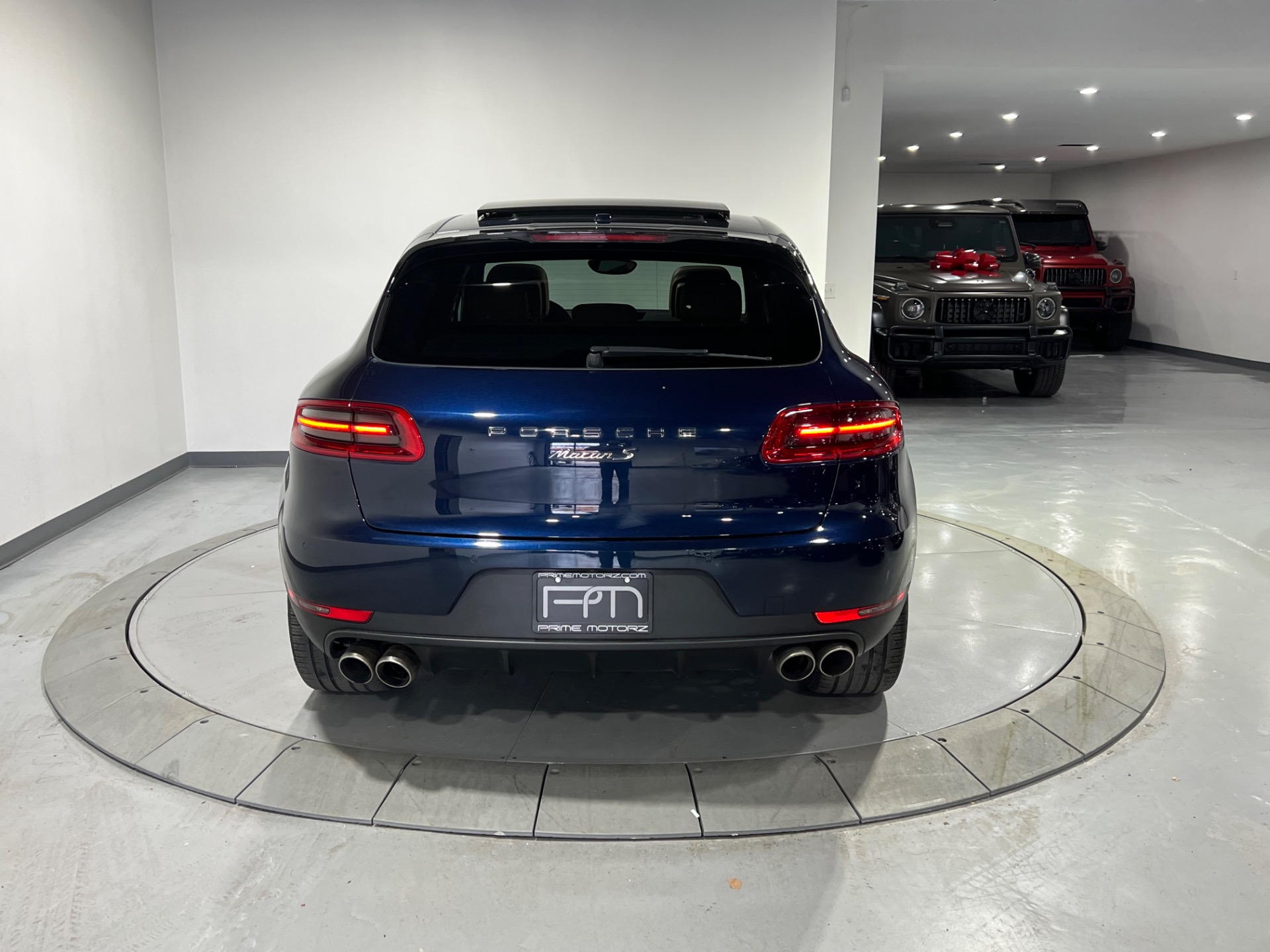 Used 2018 Night Blue Metallic Porsche Macan S AWD * Salvage Title ...