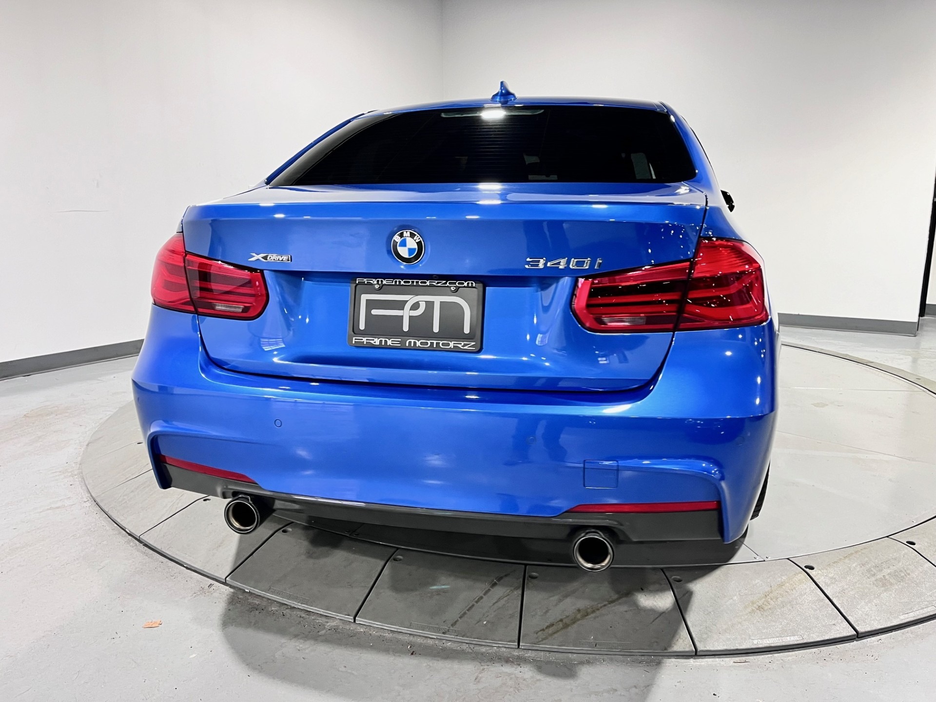 Used 2017 Estoril Blue Metallic BMW 3 Series 340i xDrive AWD Sport ...