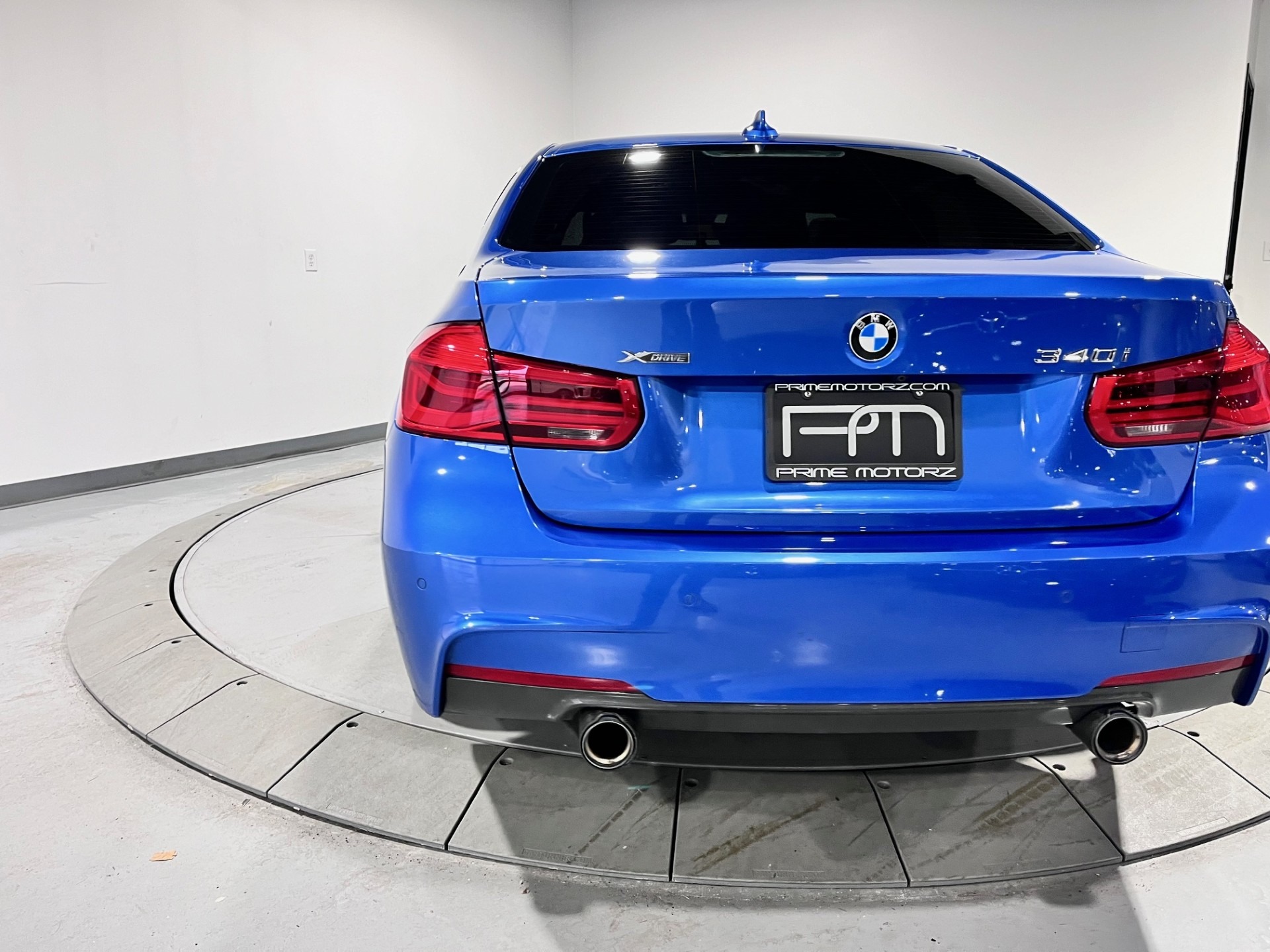 Used 2017 Estoril Blue Metallic BMW 3 Series 340i xDrive AWD Sport ...