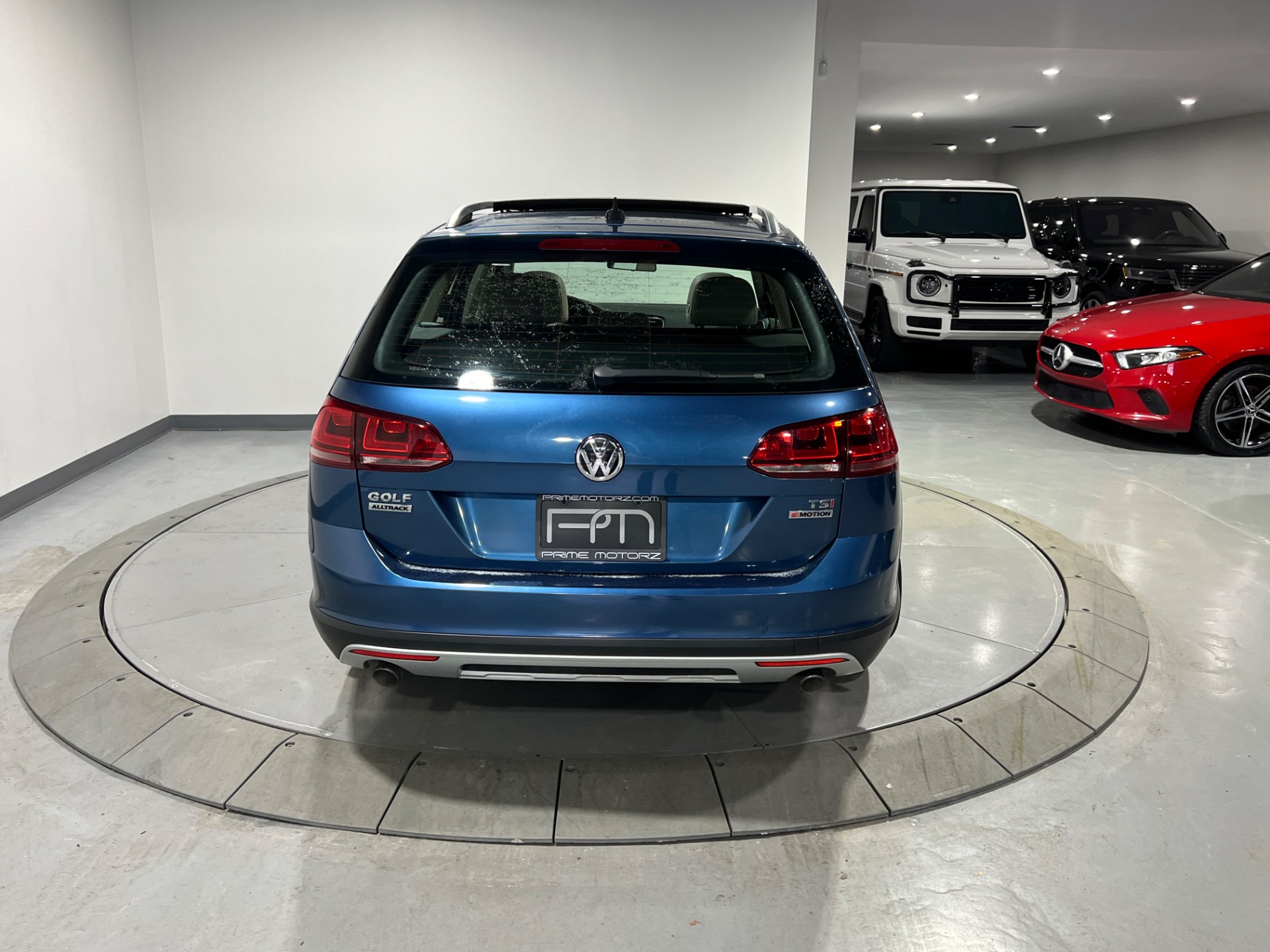 Used 2017 Silk Blue Metallic Volkswagen Golf Alltrack TSI SE 4motion ...