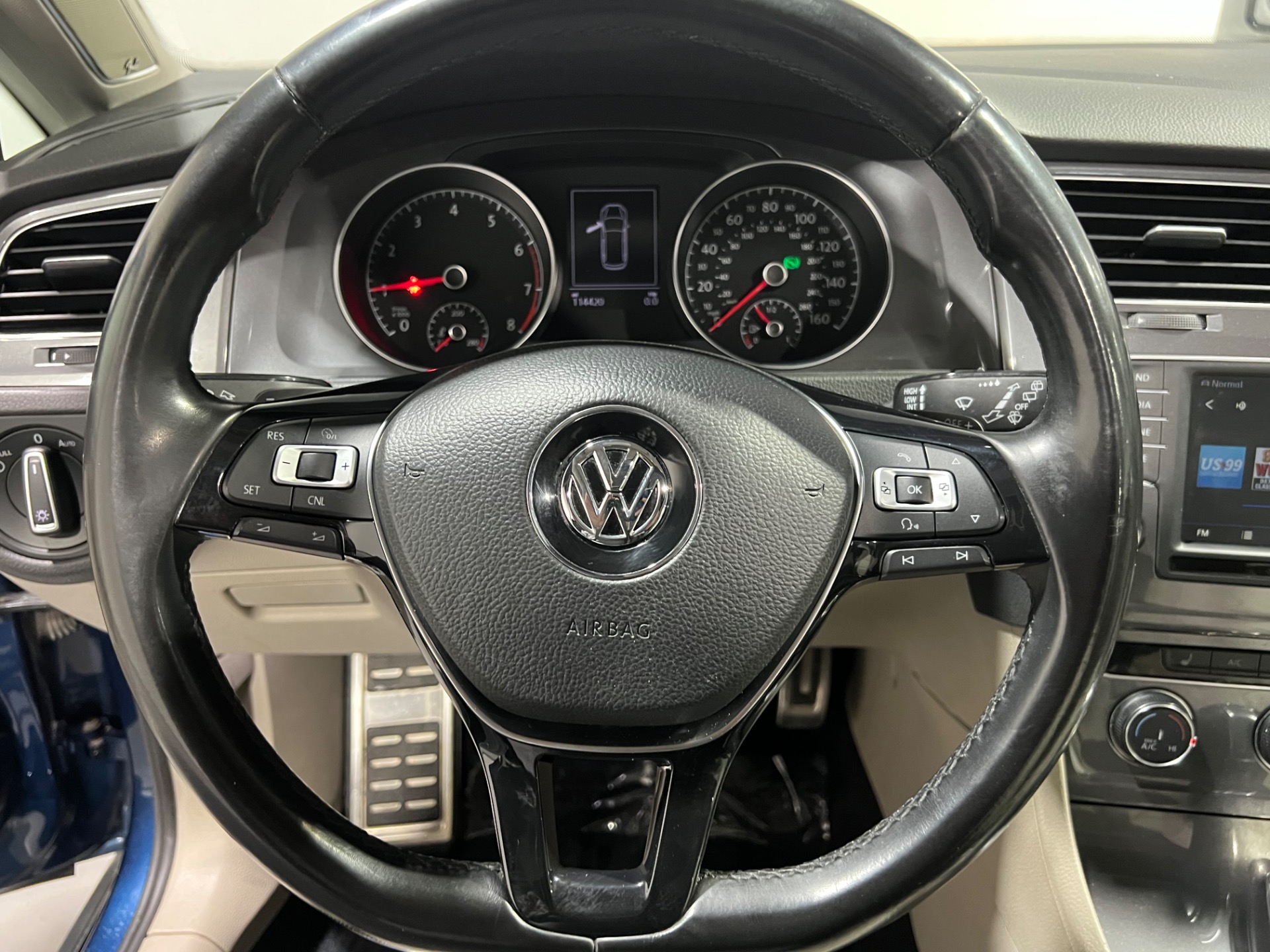 Used 2017 Silk Blue Metallic Volkswagen Golf Alltrack TSI SE 4motion ...