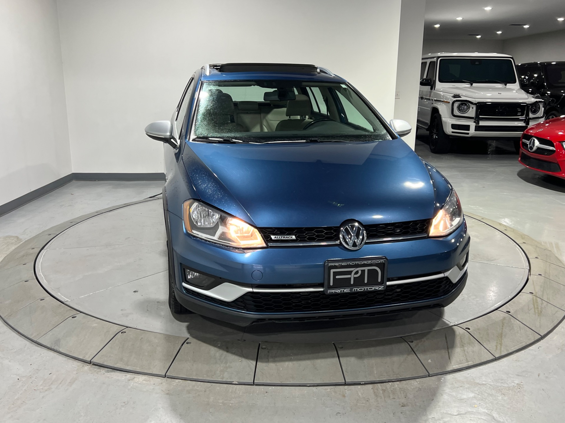 Used 2017 Silk Blue Metallic Volkswagen Golf Alltrack TSI SE 4motion ...