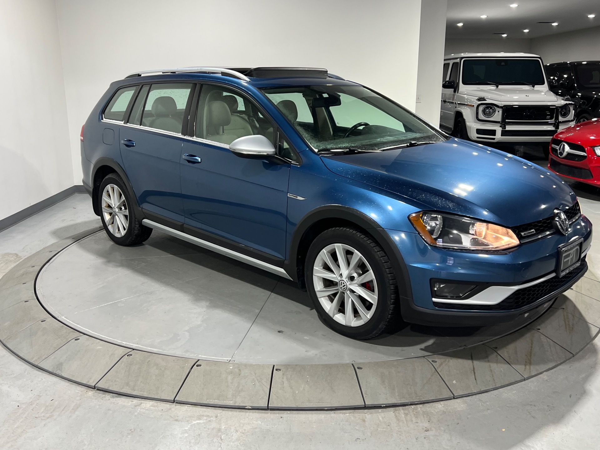 Used 2017 Silk Blue Metallic Volkswagen Golf Alltrack TSI SE 4motion ...