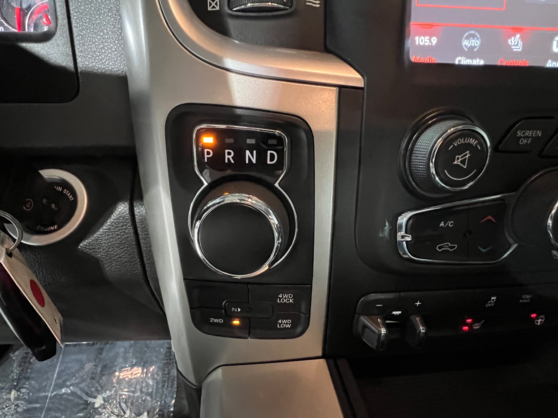 Used 2019 Delmonico Red Pearl Coat Ram 1500 Classic Crew Cab Warlock ...