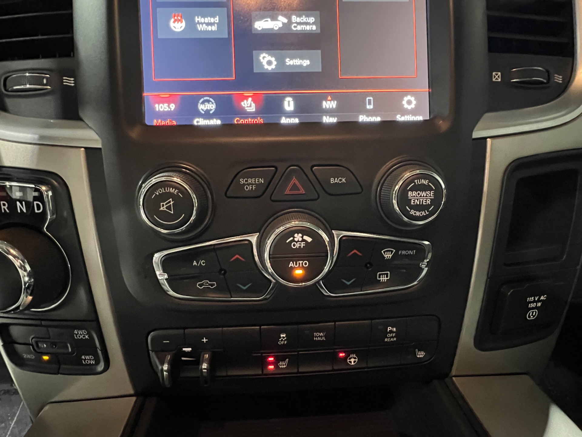 Used 2019 Delmonico Red Pearl Coat Ram 1500 Classic Crew Cab Warlock ...